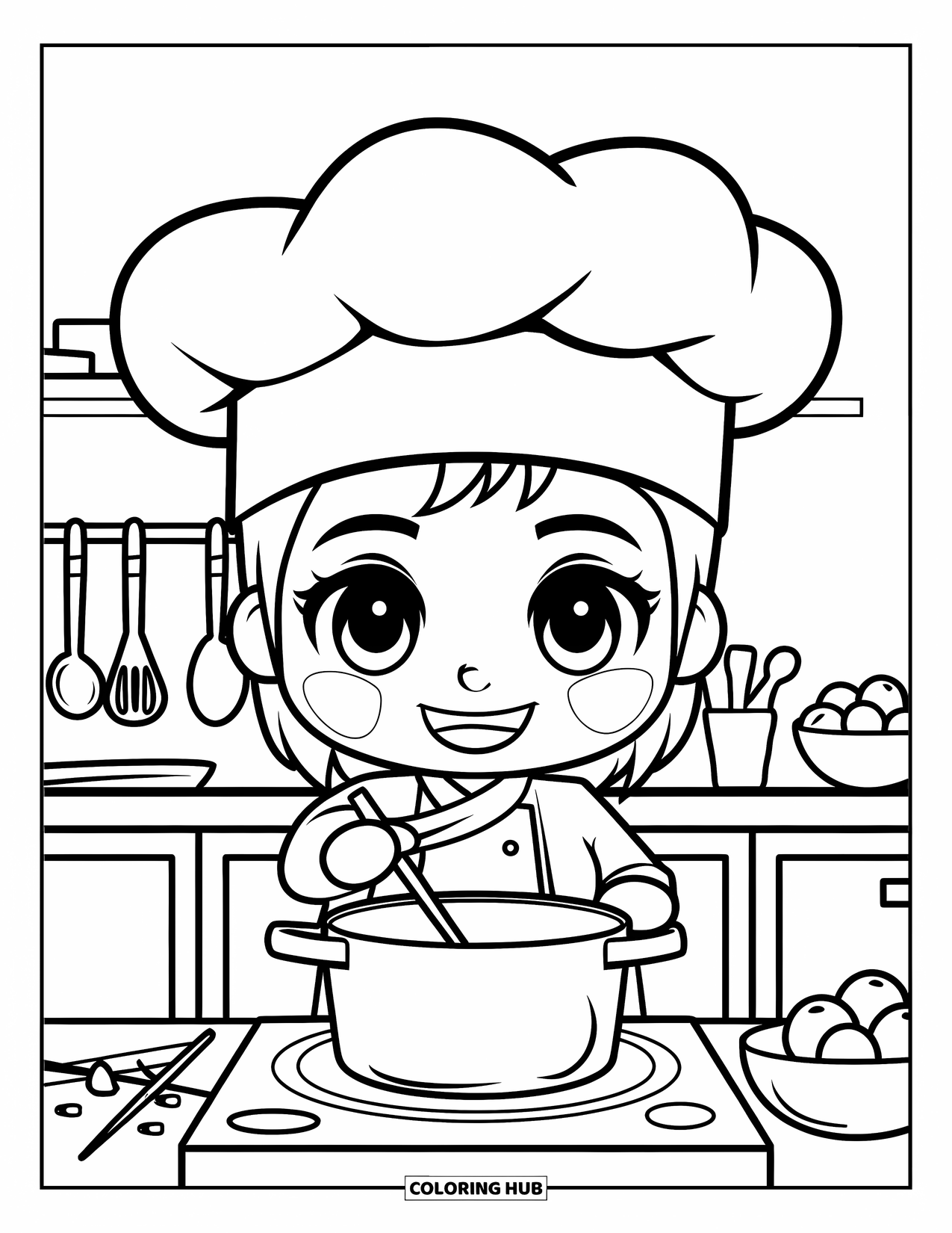 70+ Career Coloring Pages for Kids & Adults (Free Printable PDFs)