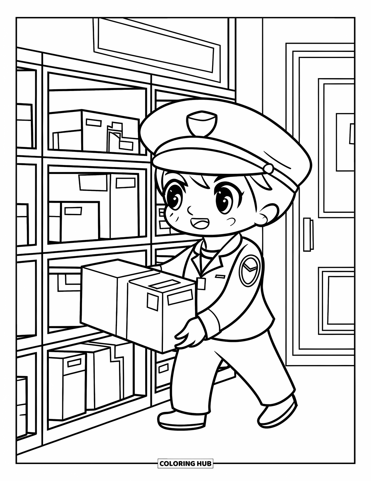 70+ Career Coloring Pages for Kids & Adults (Free Printable PDFs)