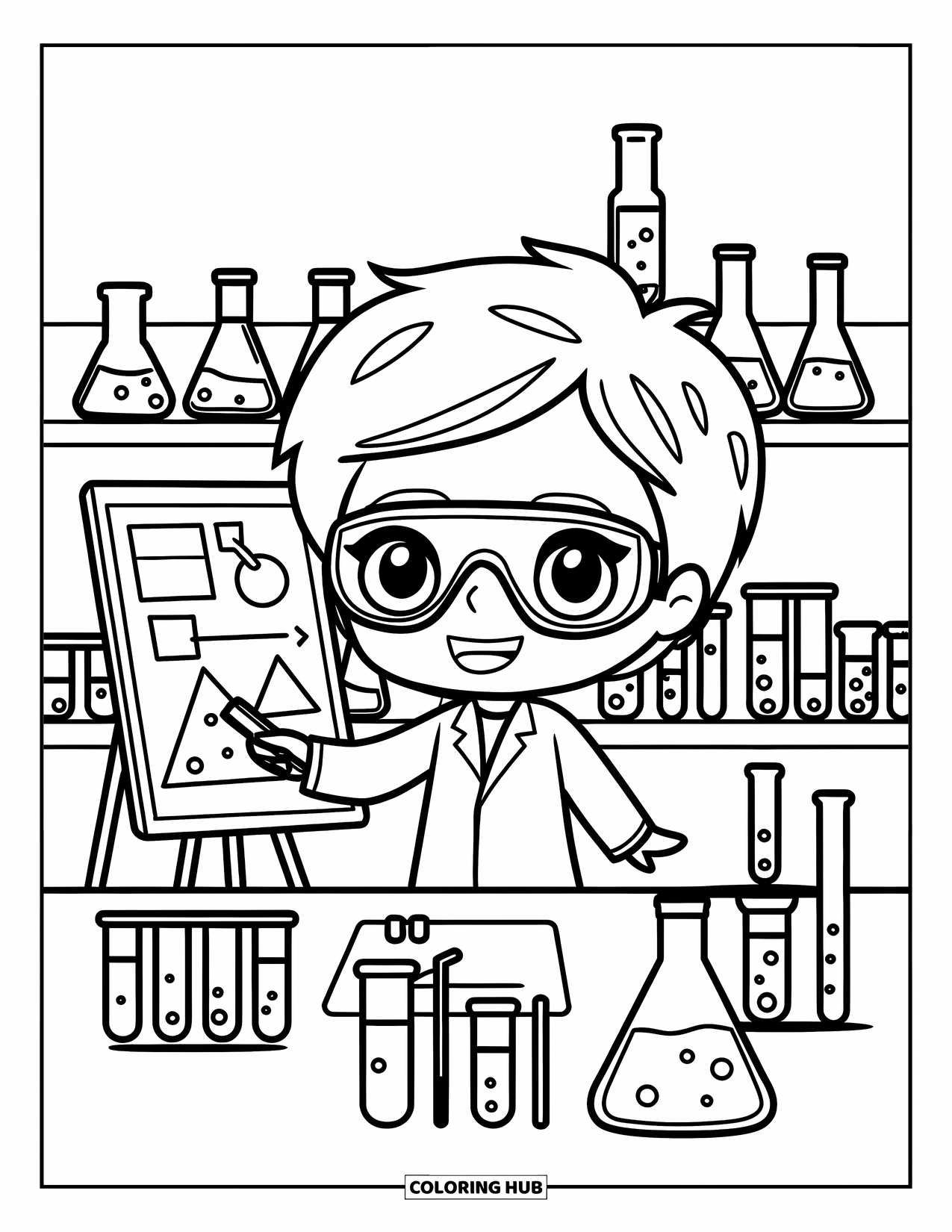 70+ Career Coloring Pages for Kids & Adults (Free Printable PDFs)