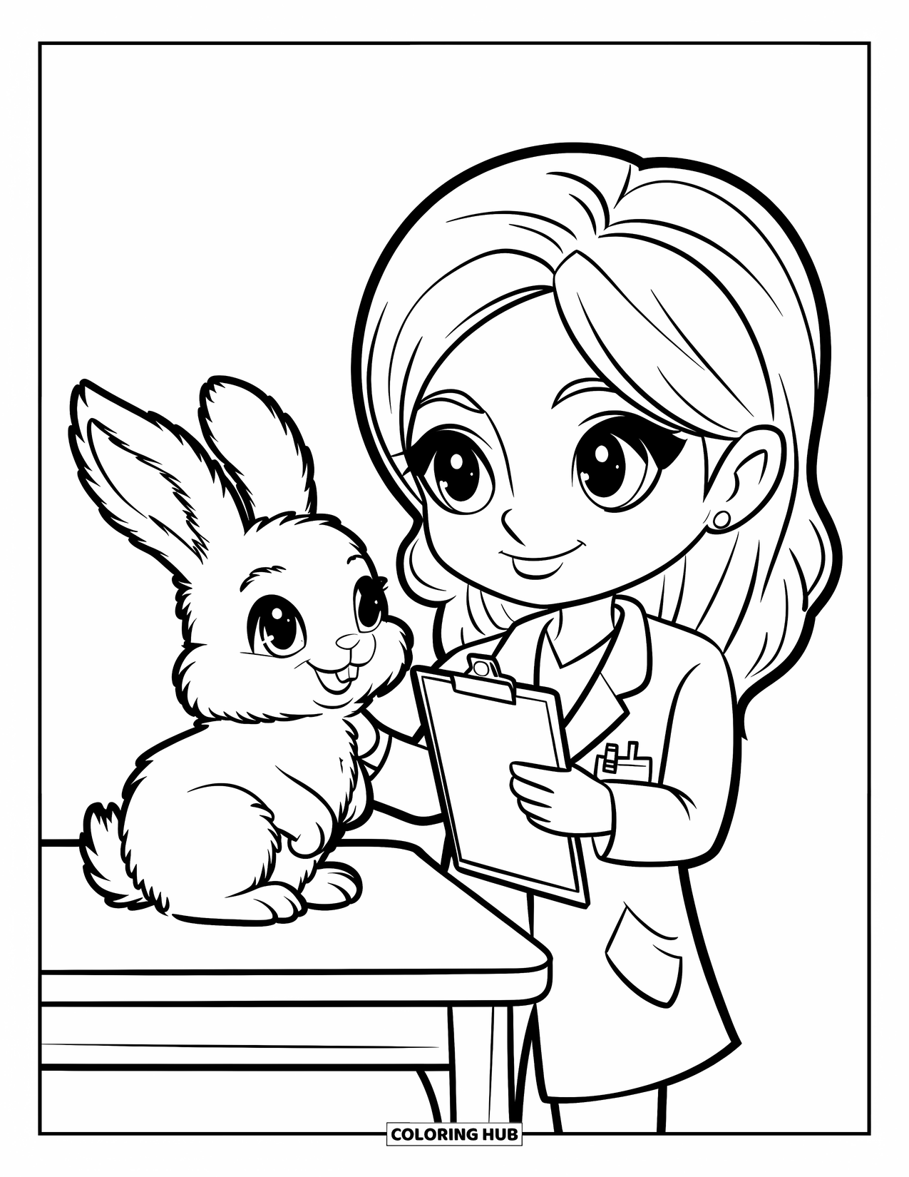 70+ Career Coloring Pages for Kids & Adults (Free Printable PDFs)