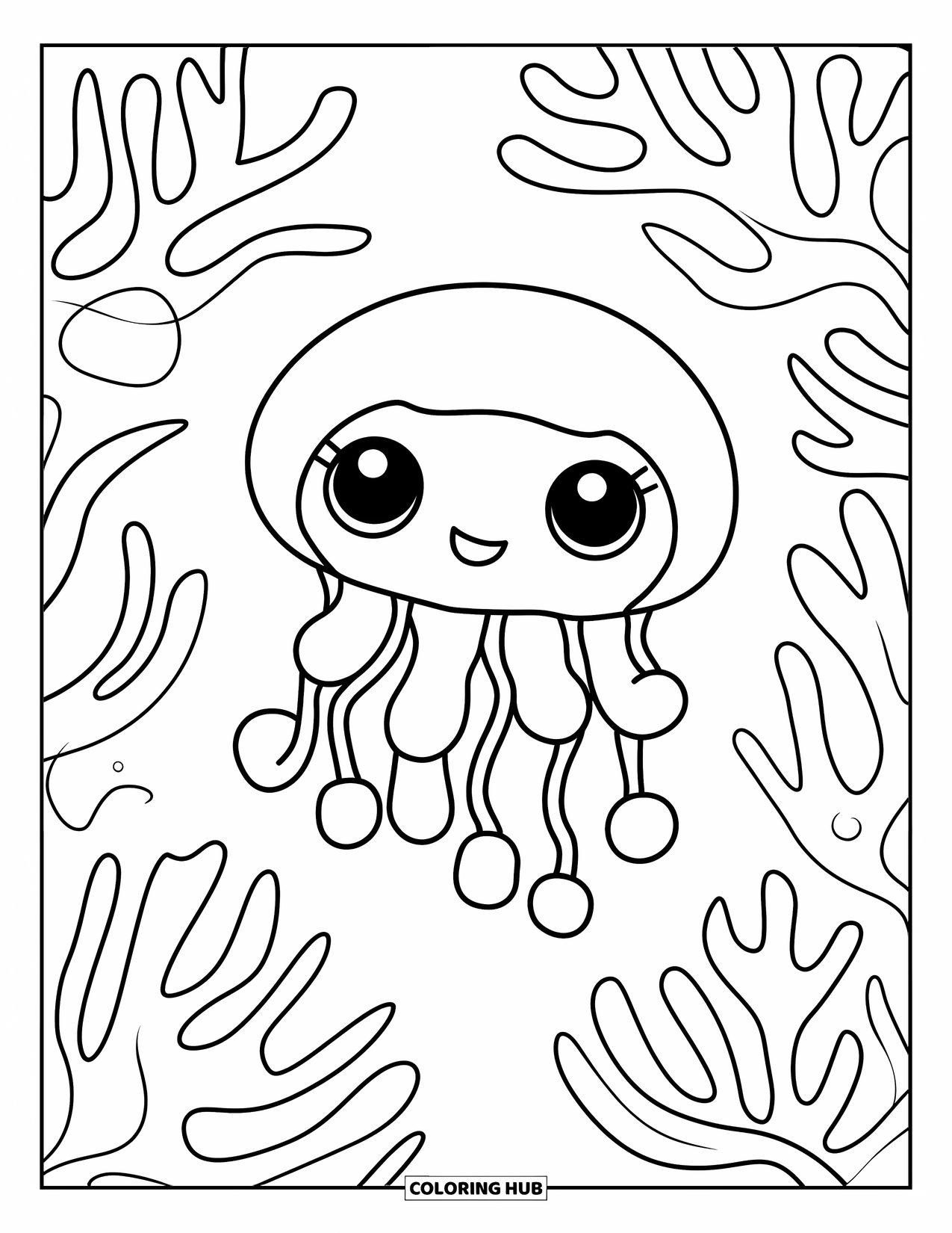 90+ Chibi Animal Coloring Pages for Kids & Adults (Free Printable PDFs)