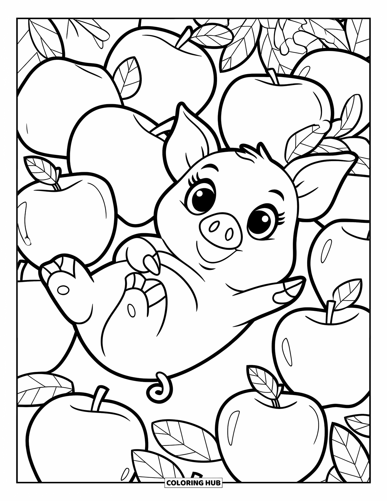 90+ Chibi Animal Coloring Pages for Kids & Adults (Free Printable PDFs)