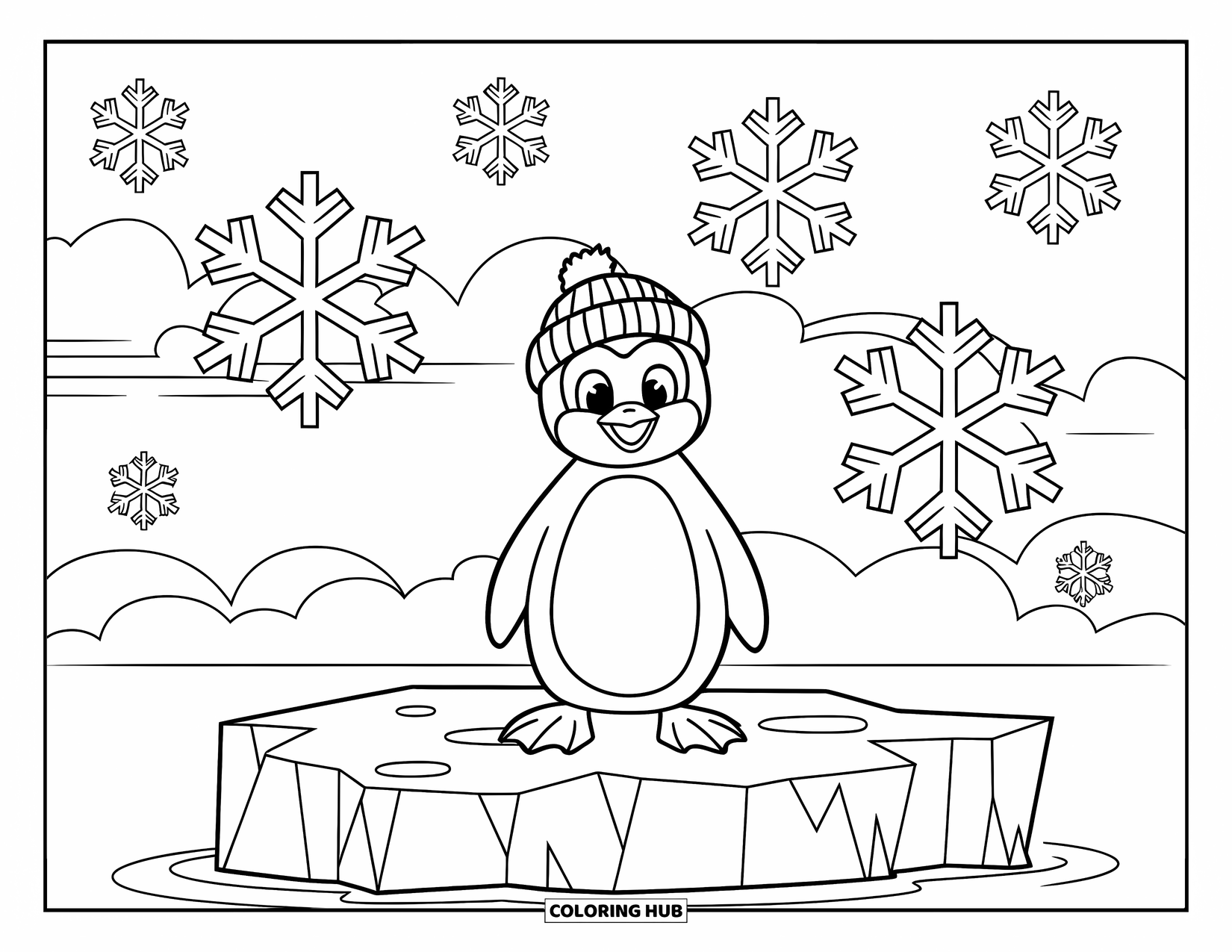 120+ December Coloring Pages for Kids & Adults (Free Printable PDFs)