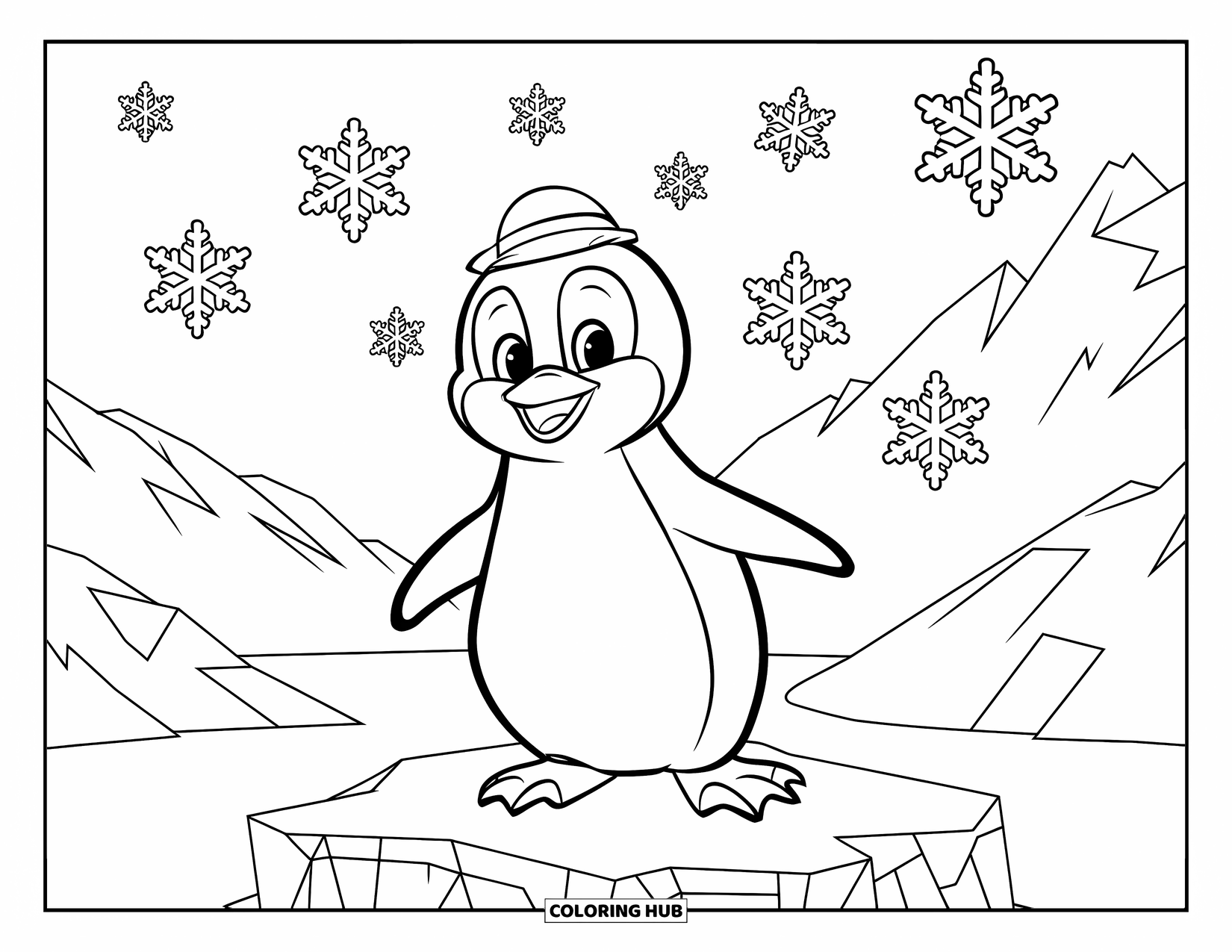 120+ December Coloring Pages for Kids & Adults (Free Printable PDFs)