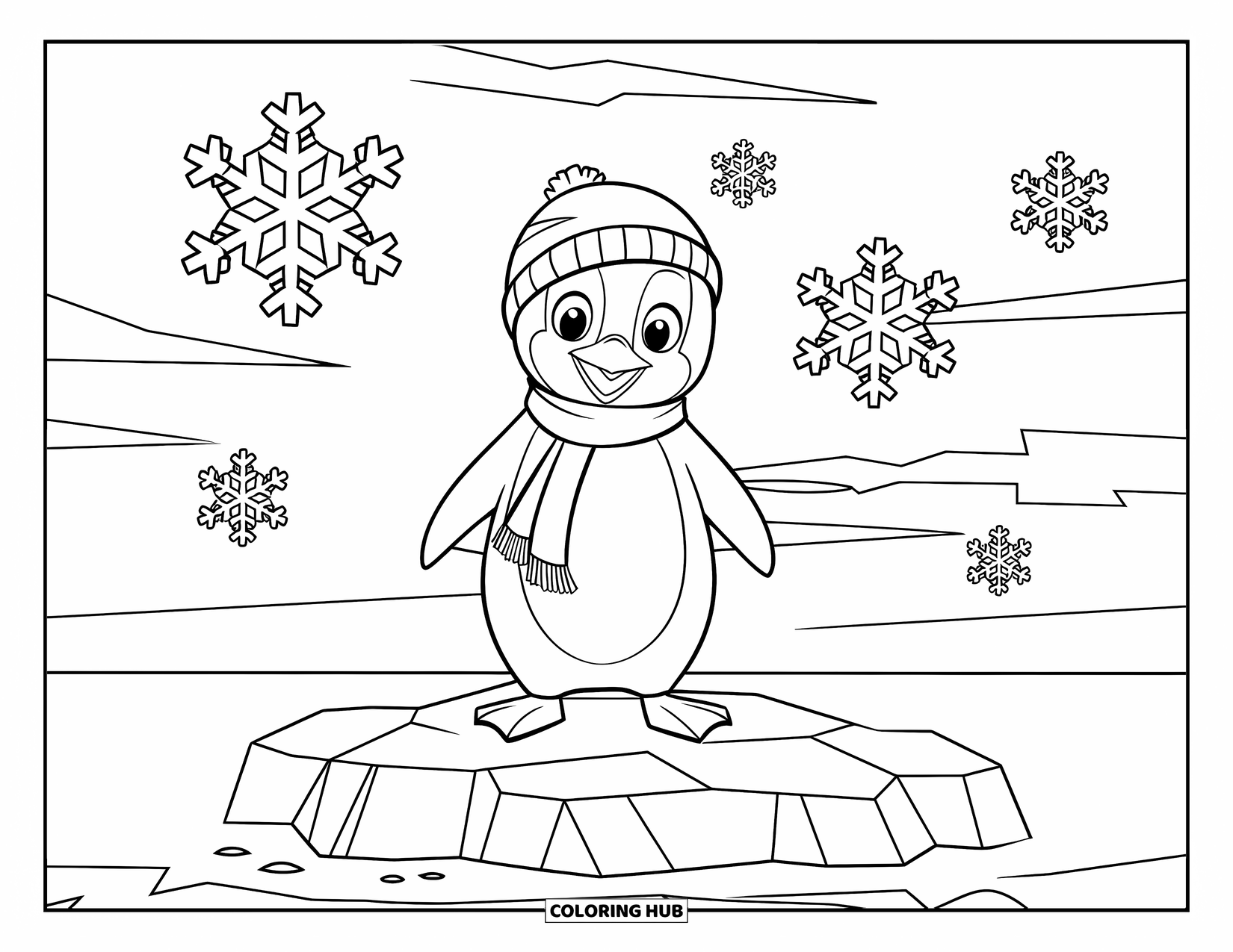120+ December Coloring Pages for Kids & Adults (Free Printable PDFs)