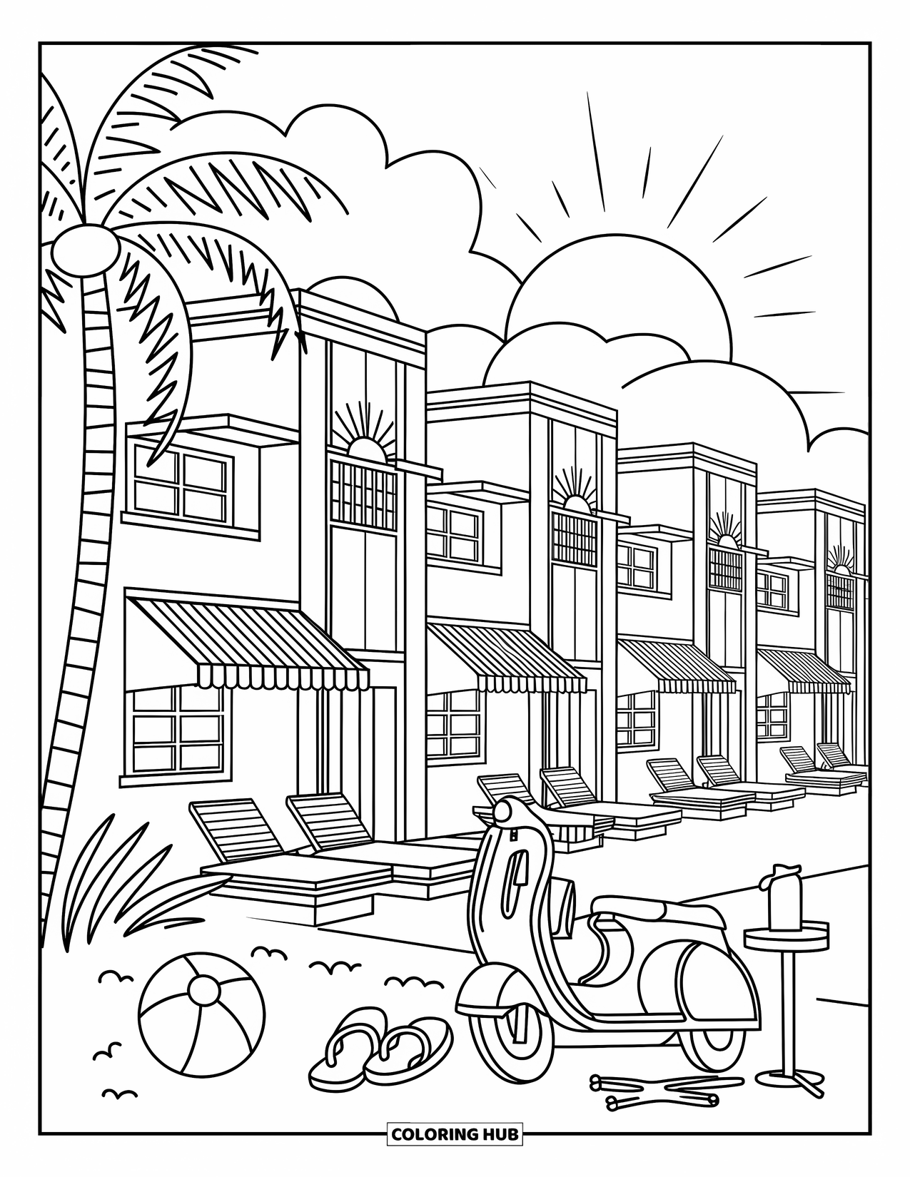 70+ Florida Coloring Pages for Kids & Adults (Free Printable PDFs)