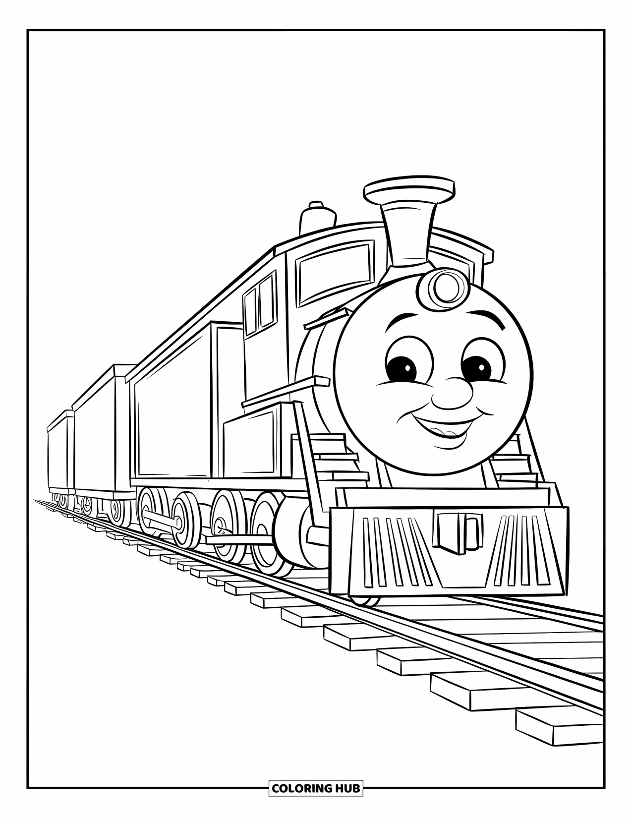 75+ Freight Train Coloring Pages for Kids & Adults (Free Printable PDFs)