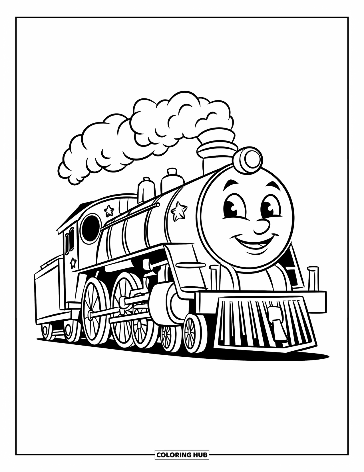 75+ Freight Train Coloring Pages for Kids & Adults (Free Printable PDFs)