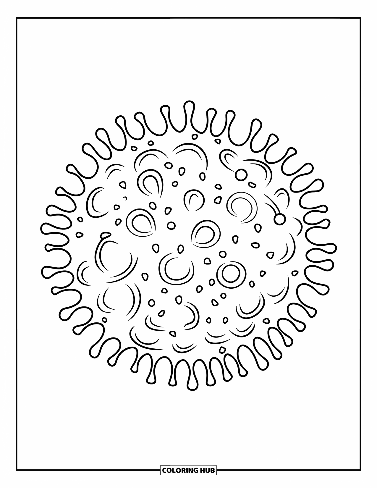 55+ Germ Coloring Pages for Kids & Adults (Free Printable PDFs)