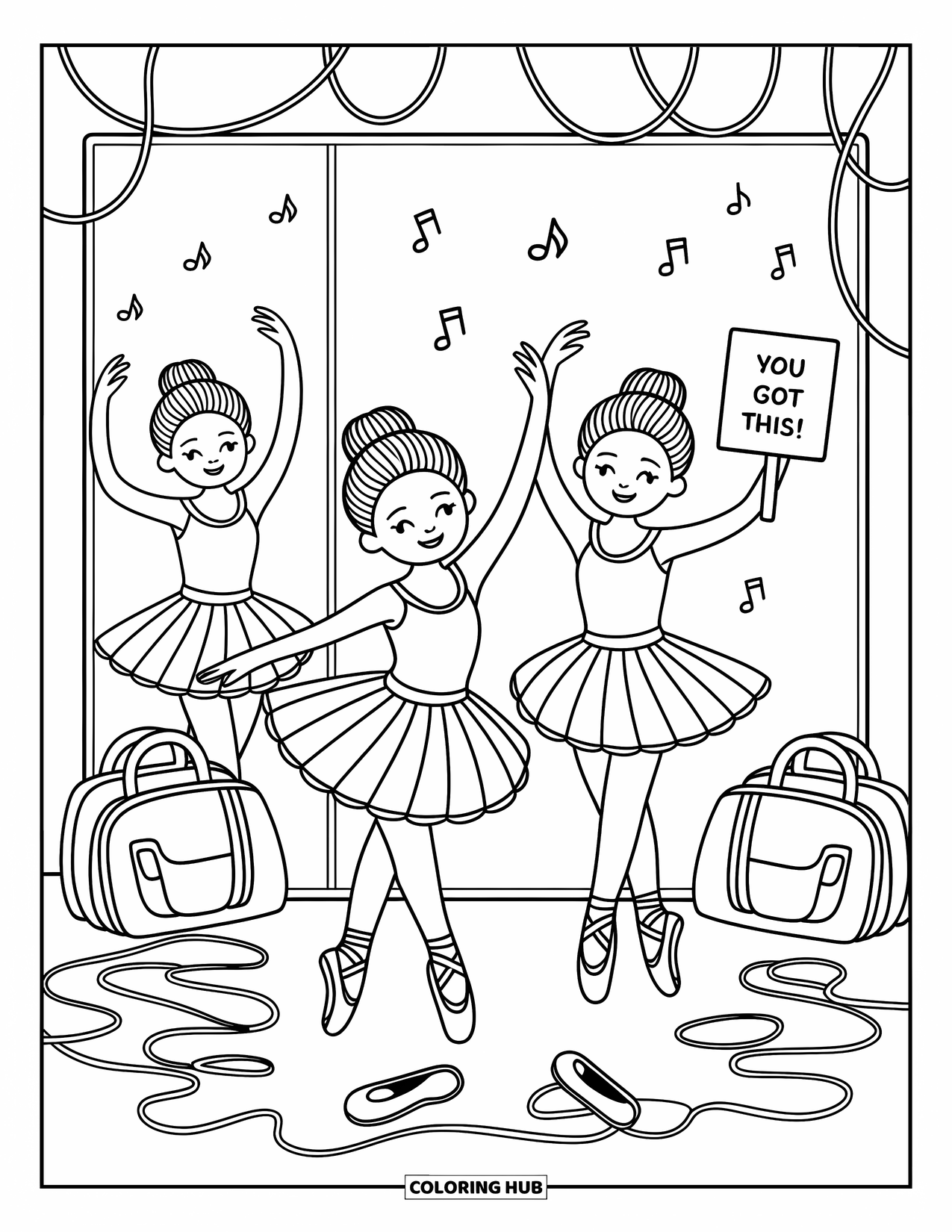 65+ Girl Power Coloring Pages for Kids & Adults (Free Printable PDFs)