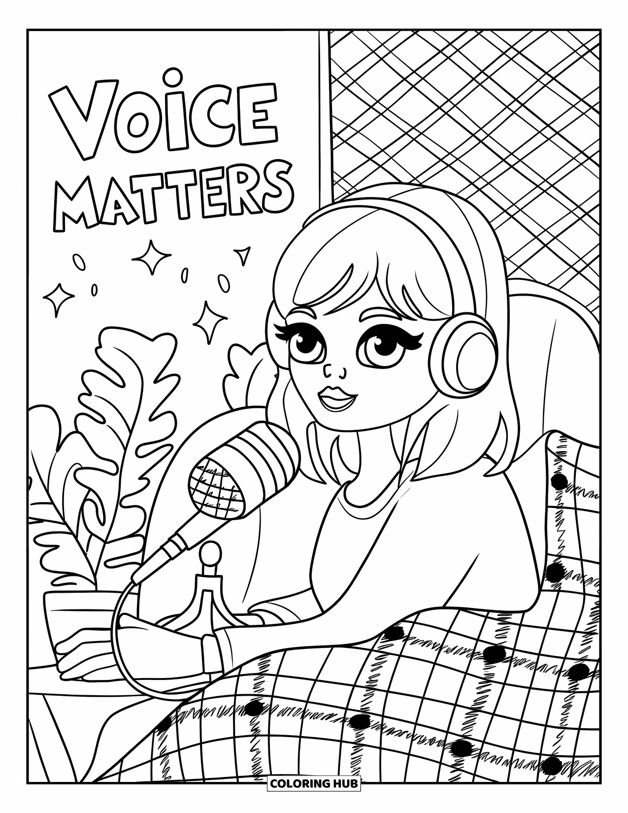 65+ Girl Power Coloring Pages for Kids & Adults (Free Printable PDFs)