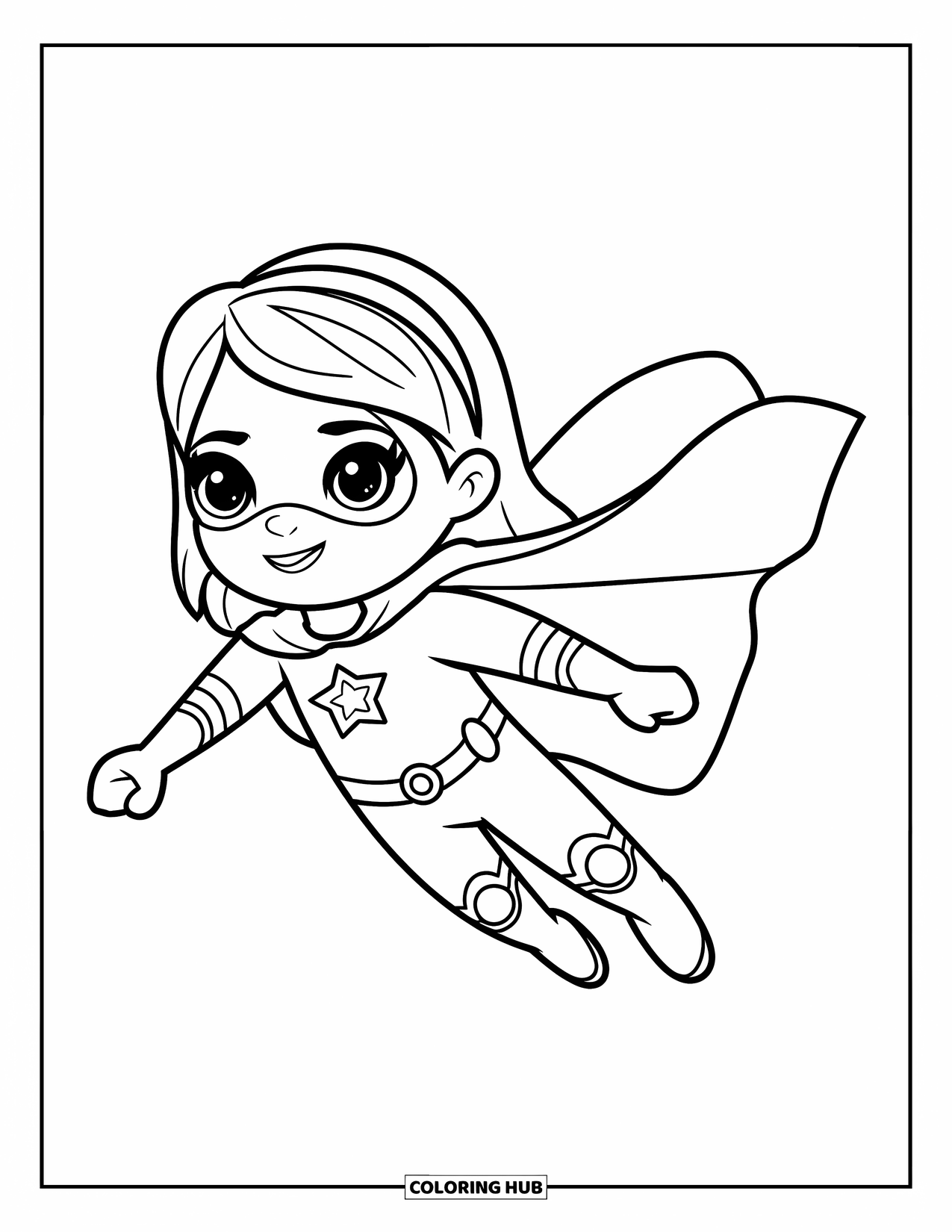 65+ Girl Power Coloring Pages for Kids & Adults (Free Printable PDFs)