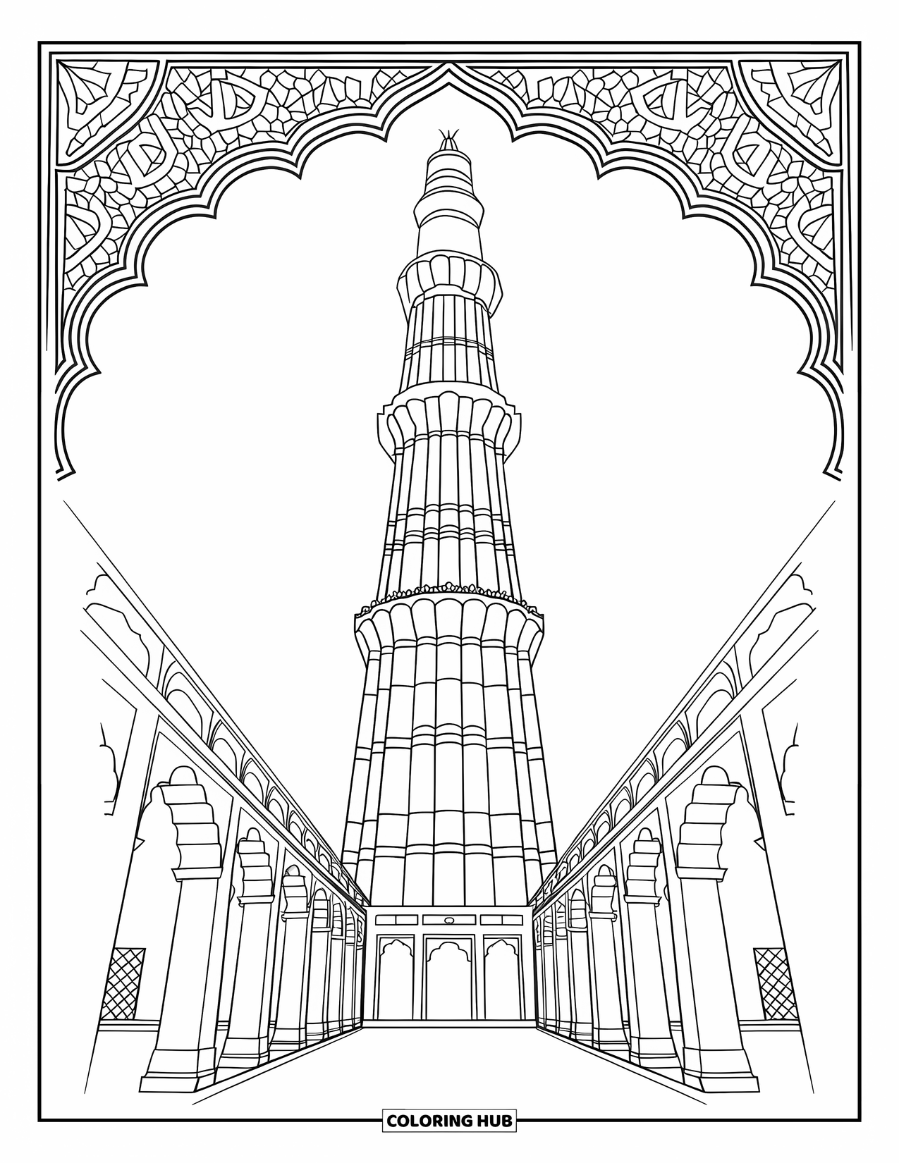70+ India Coloring Pages for Kids & Adults (Free Printable PDFs)