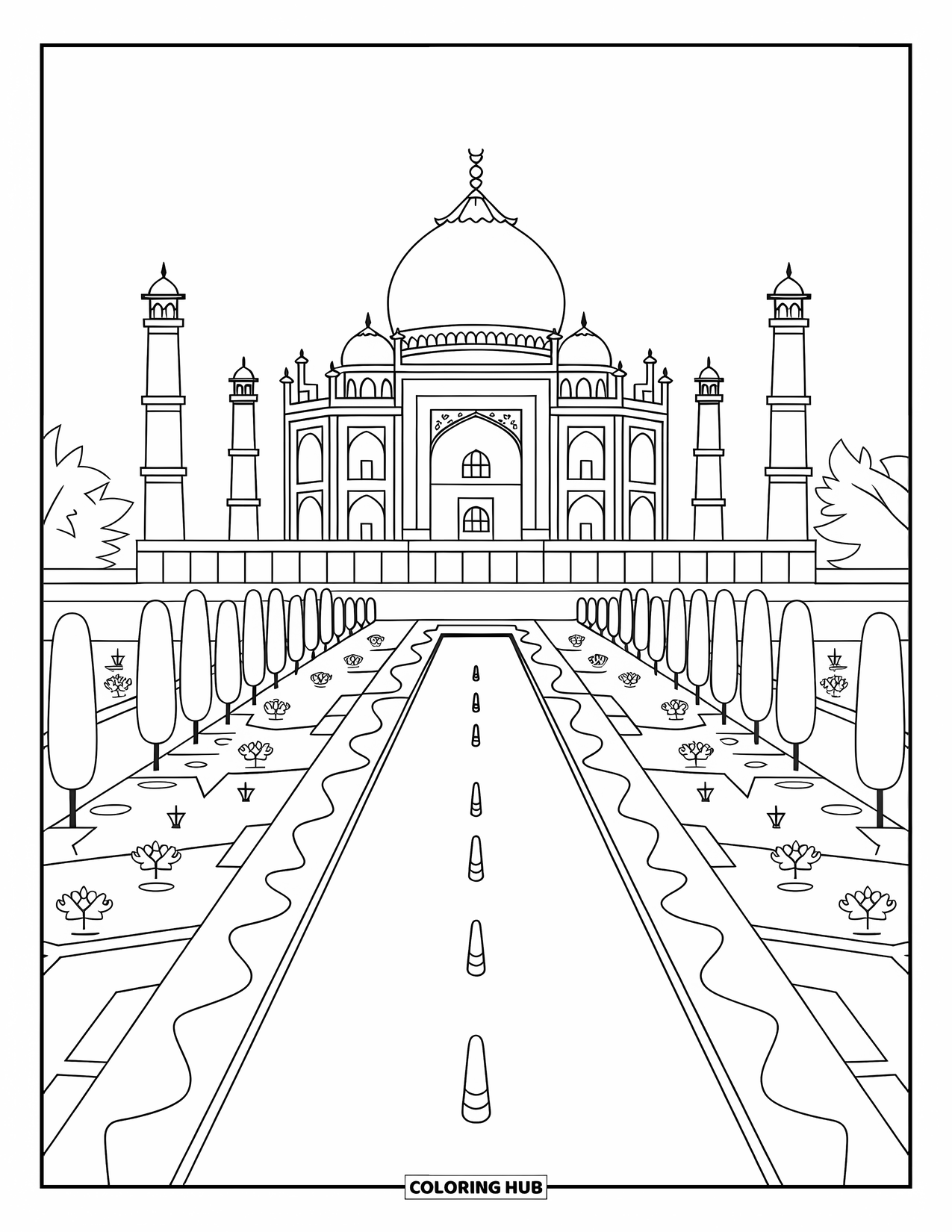 70+ India Coloring Pages for Kids & Adults (Free Printable PDFs)