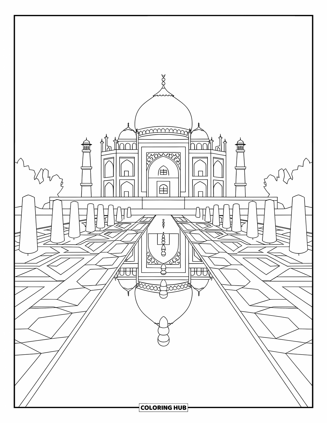 70+ India Coloring Pages for Kids & Adults (Free Printable PDFs)