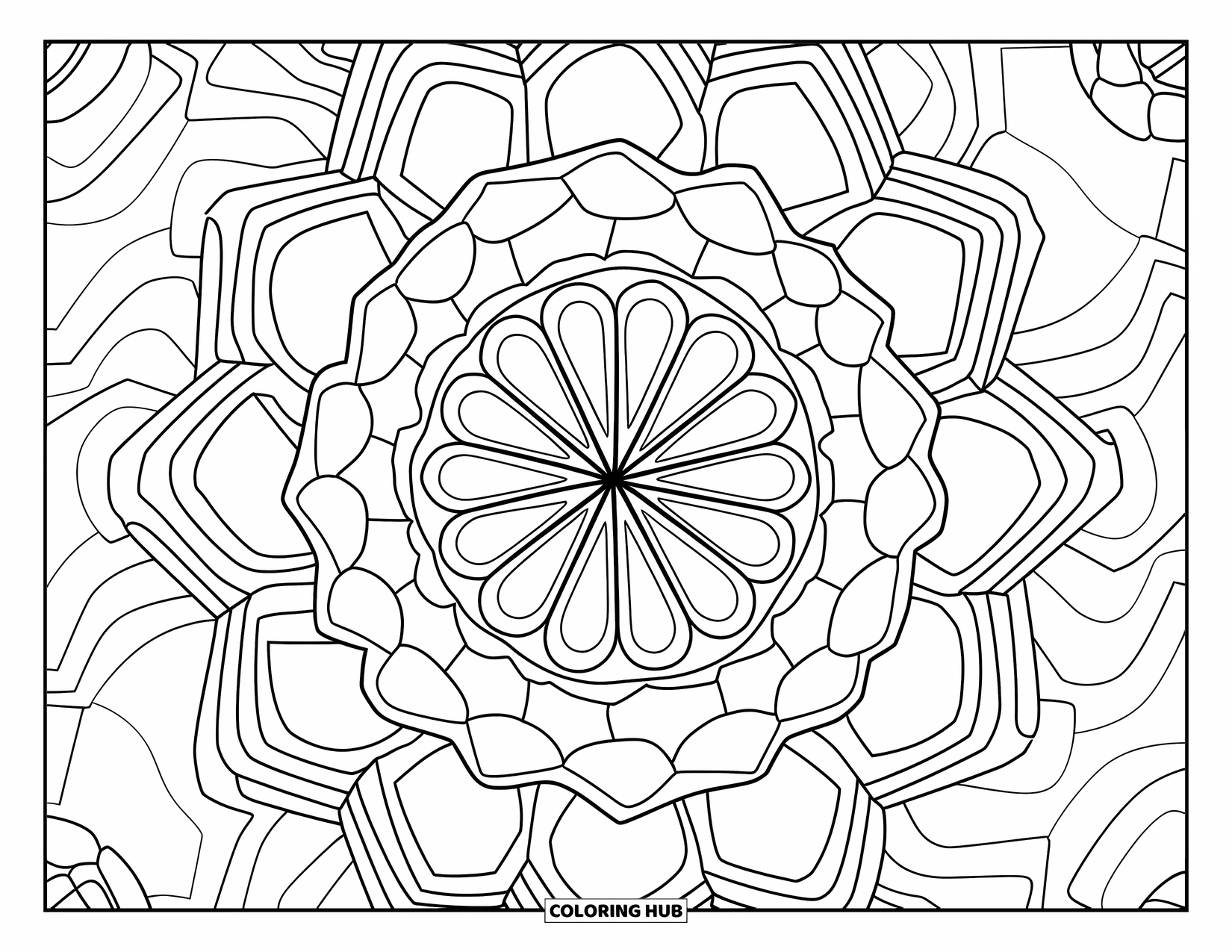 70+ Mosaic Coloring Pages for Kids & Adults (Free Printable PDFs)