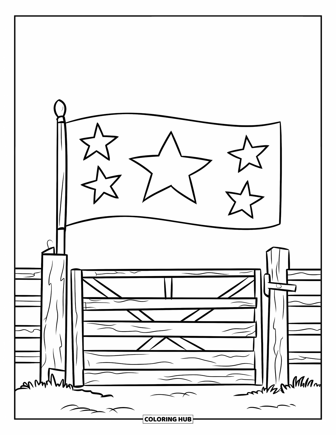 100+ Rodeo Coloring Pages for Kids & Adults (Free Printable PDFs)