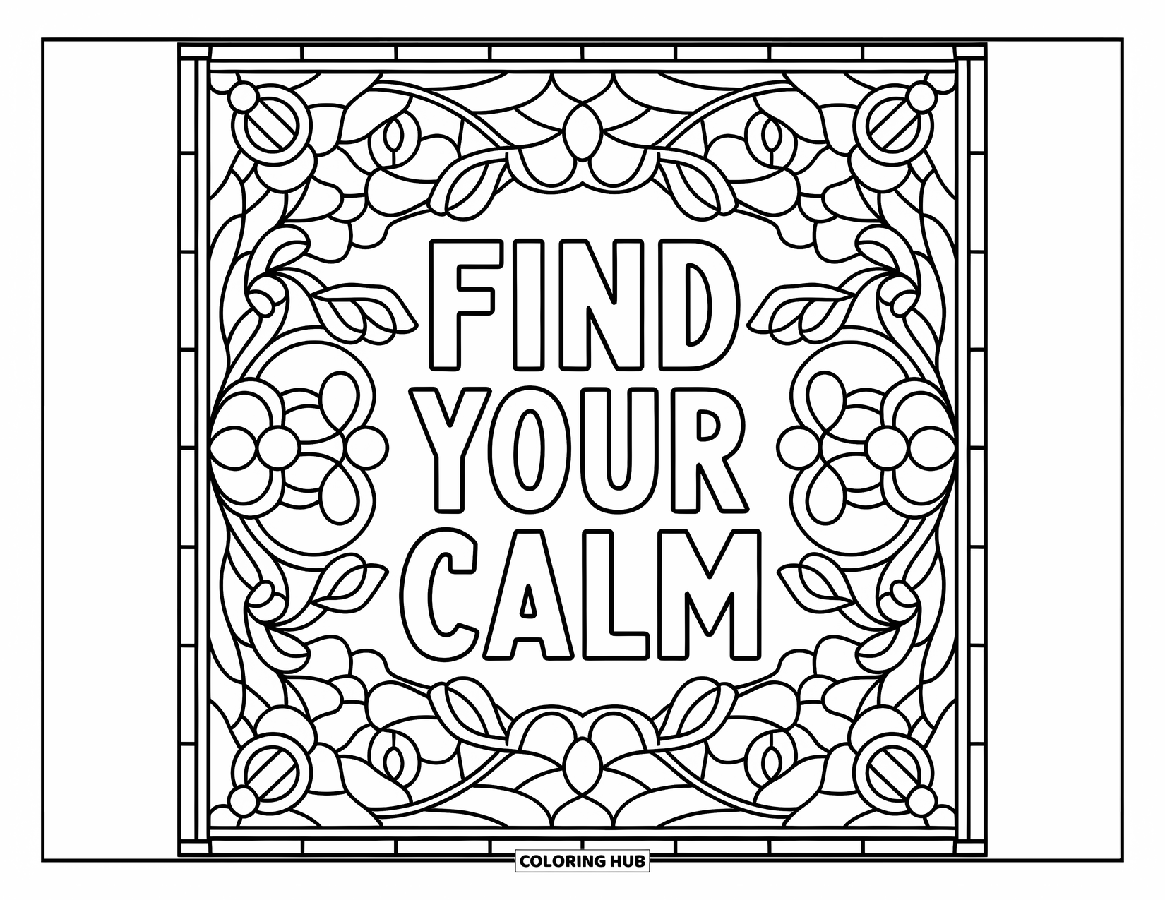75+ Self Care Coloring Pages for Kids & Adults (Free Printable PDFs)