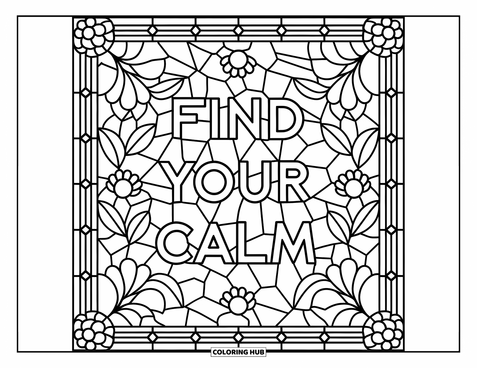 75+ Self Care Coloring Pages for Kids & Adults (Free Printable PDFs)