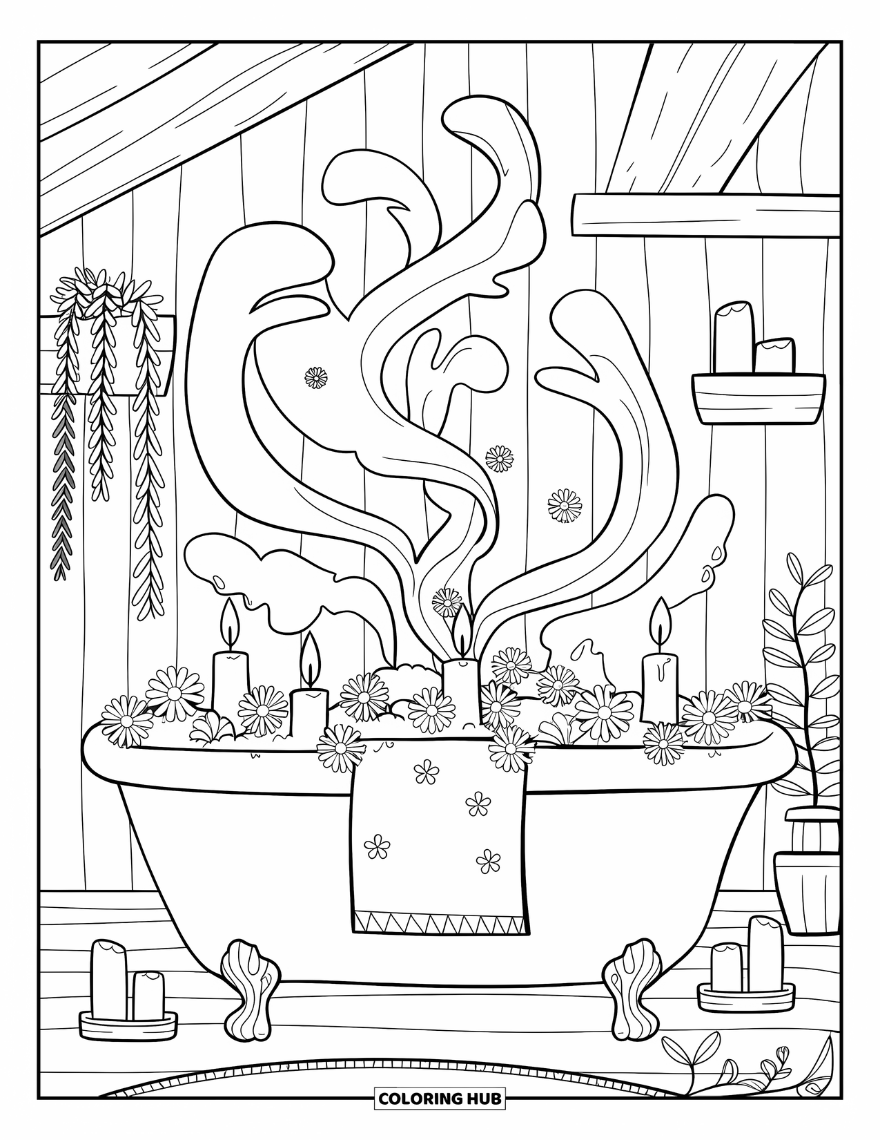 75+ Self Care Coloring Pages for Kids & Adults (Free Printable PDFs)