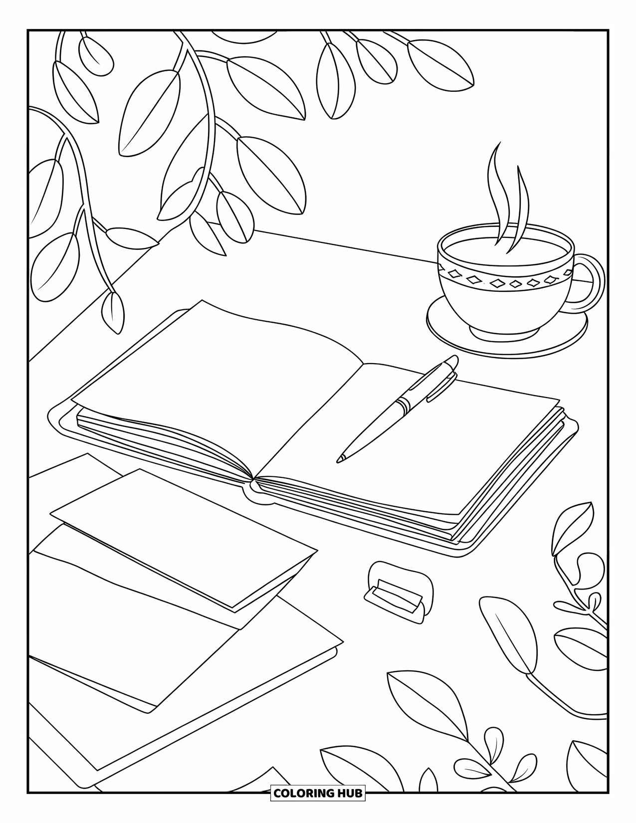 75+ Self Care Coloring Pages for Kids & Adults (Free Printable PDFs)