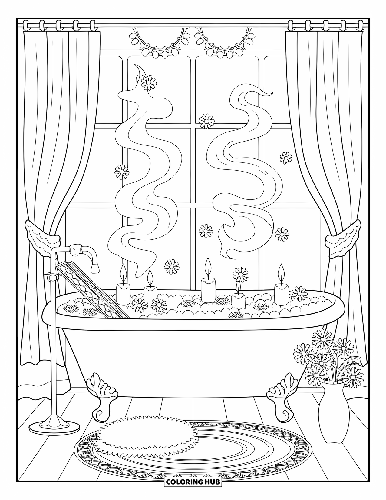 75+ Self Care Coloring Pages for Kids & Adults (Free Printable PDFs)
