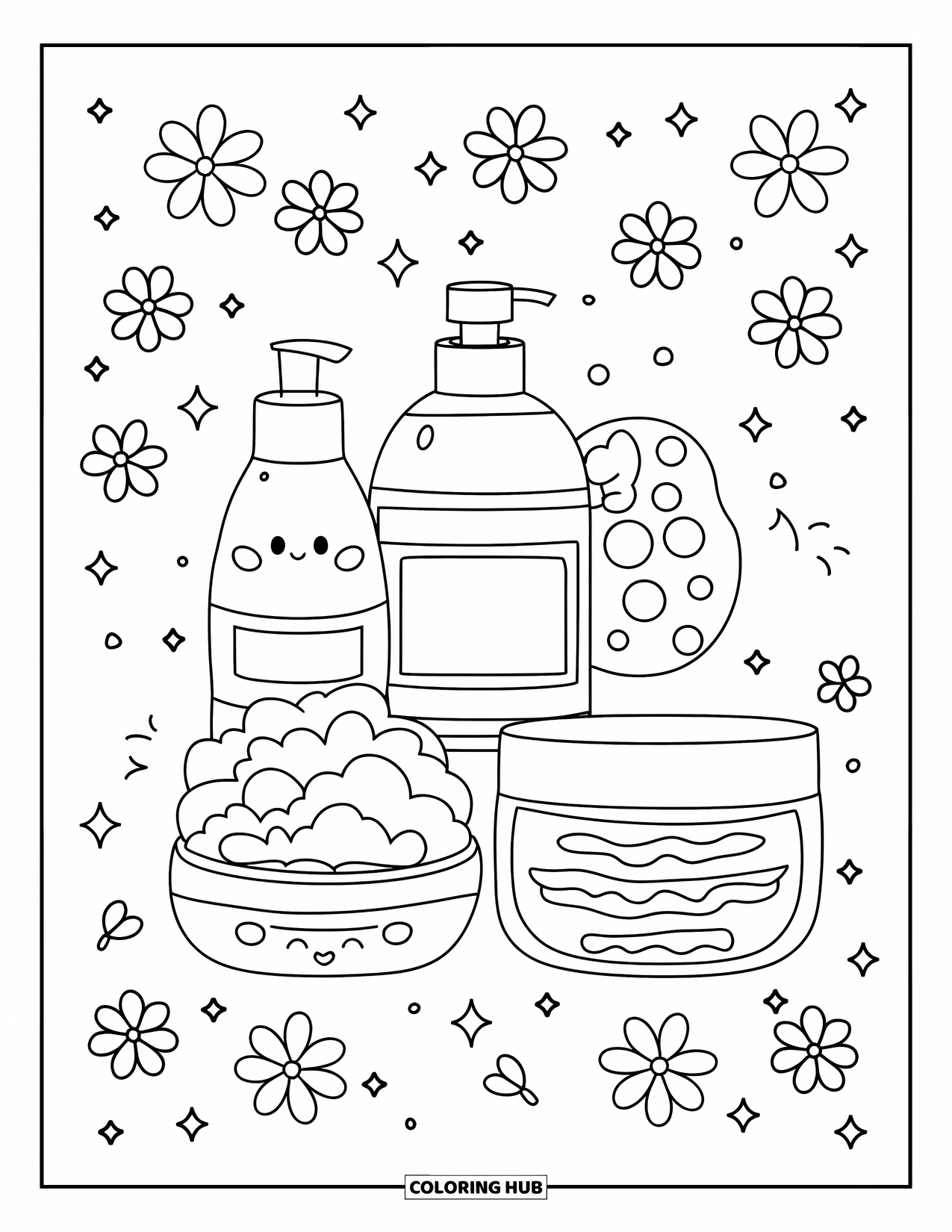75+ Self Care Coloring Pages for Kids & Adults (Free Printable PDFs)