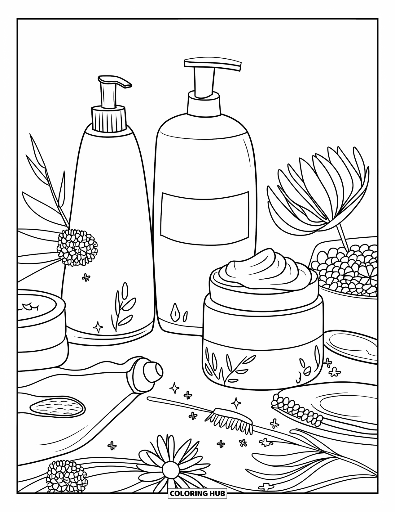 75+ Self Care Coloring Pages for Kids & Adults (Free Printable PDFs)
