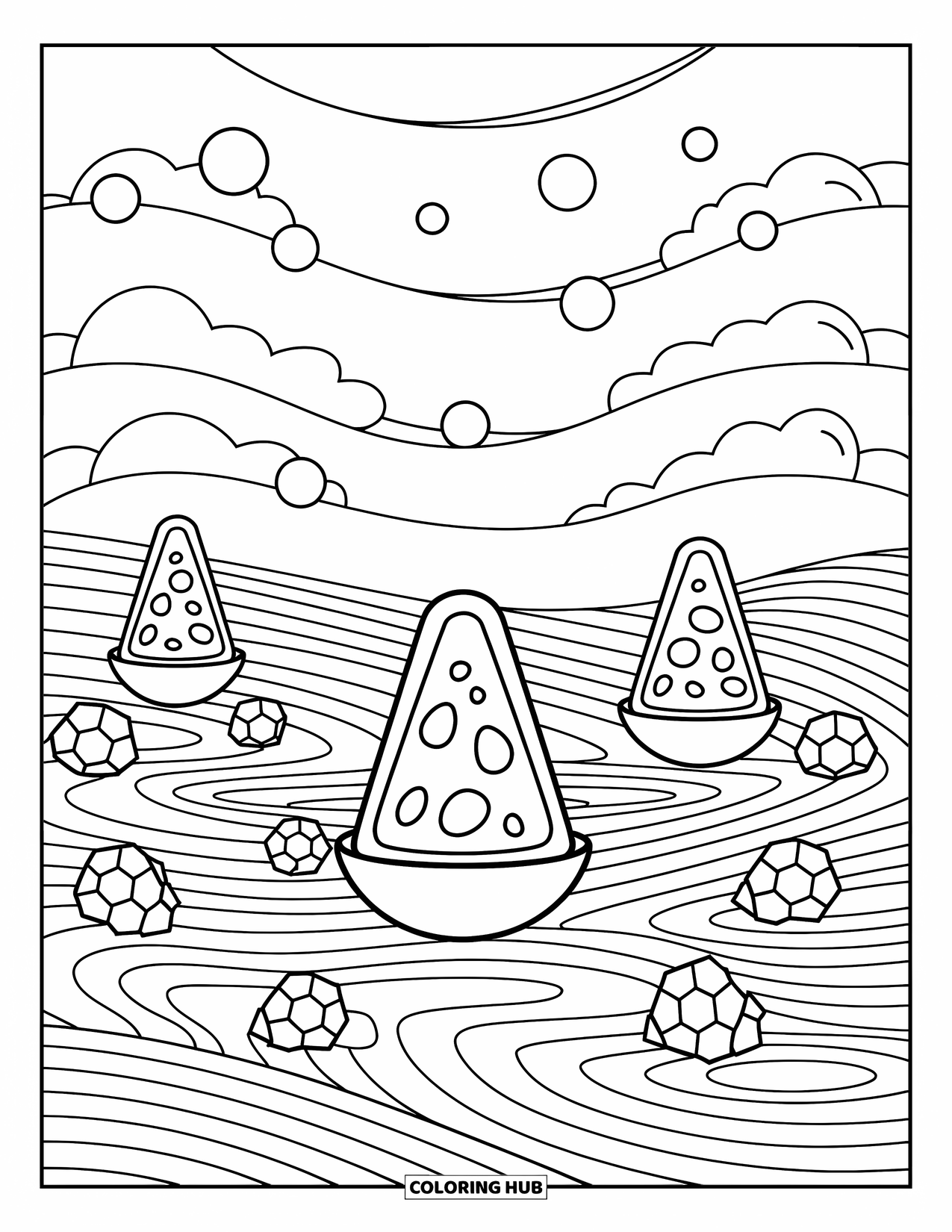 75+ Trippy Stoner Coloring Pages for Kids & Adults (Free Printable PDFs)