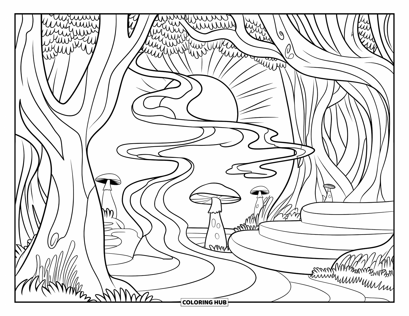 75+ Trippy Stoner Coloring Pages for Kids & Adults (Free Printable PDFs)
