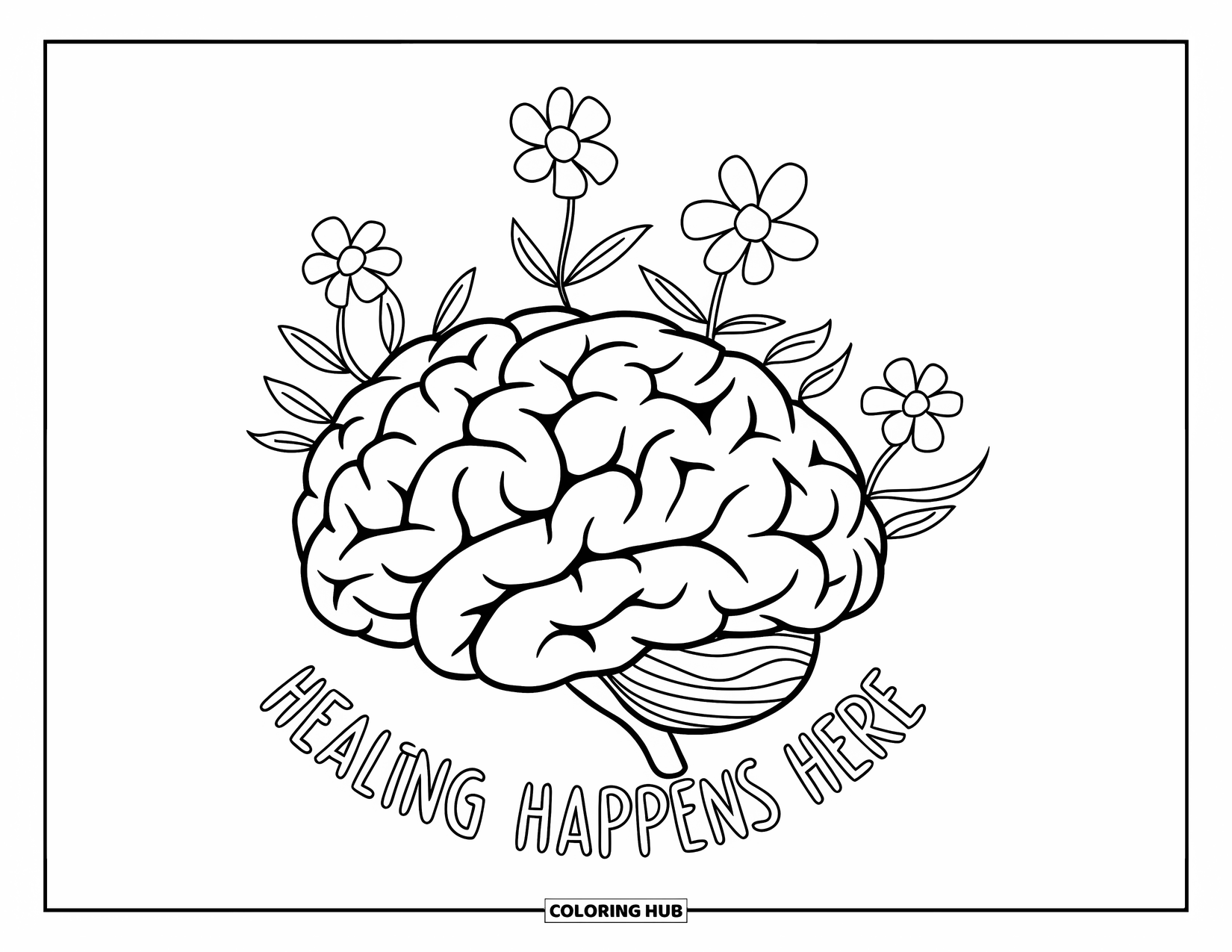 60+ Addiction Recovery Coloring Pages for Kids & Adults (Free Printable ...