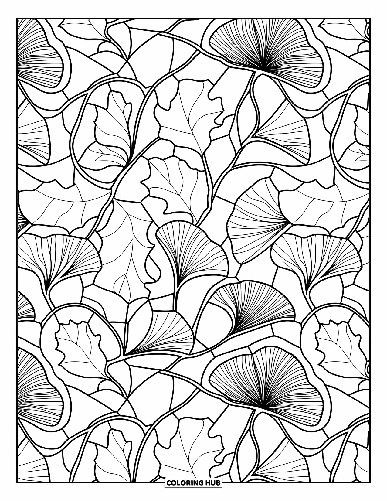 80+ Autumn Leaves Coloring Pages for Kids & Adults (Free)