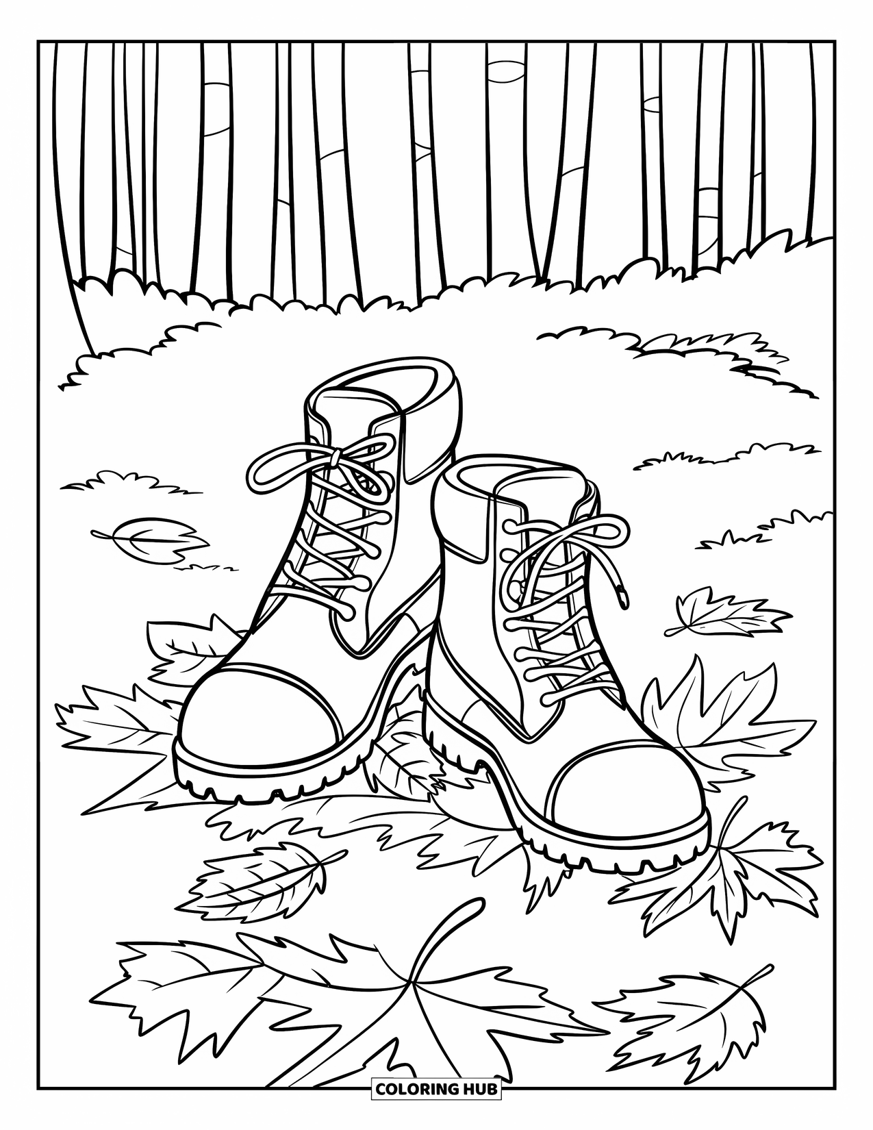 80+ Autumn Leaves Coloring Pages for Kids & Adults (Free)