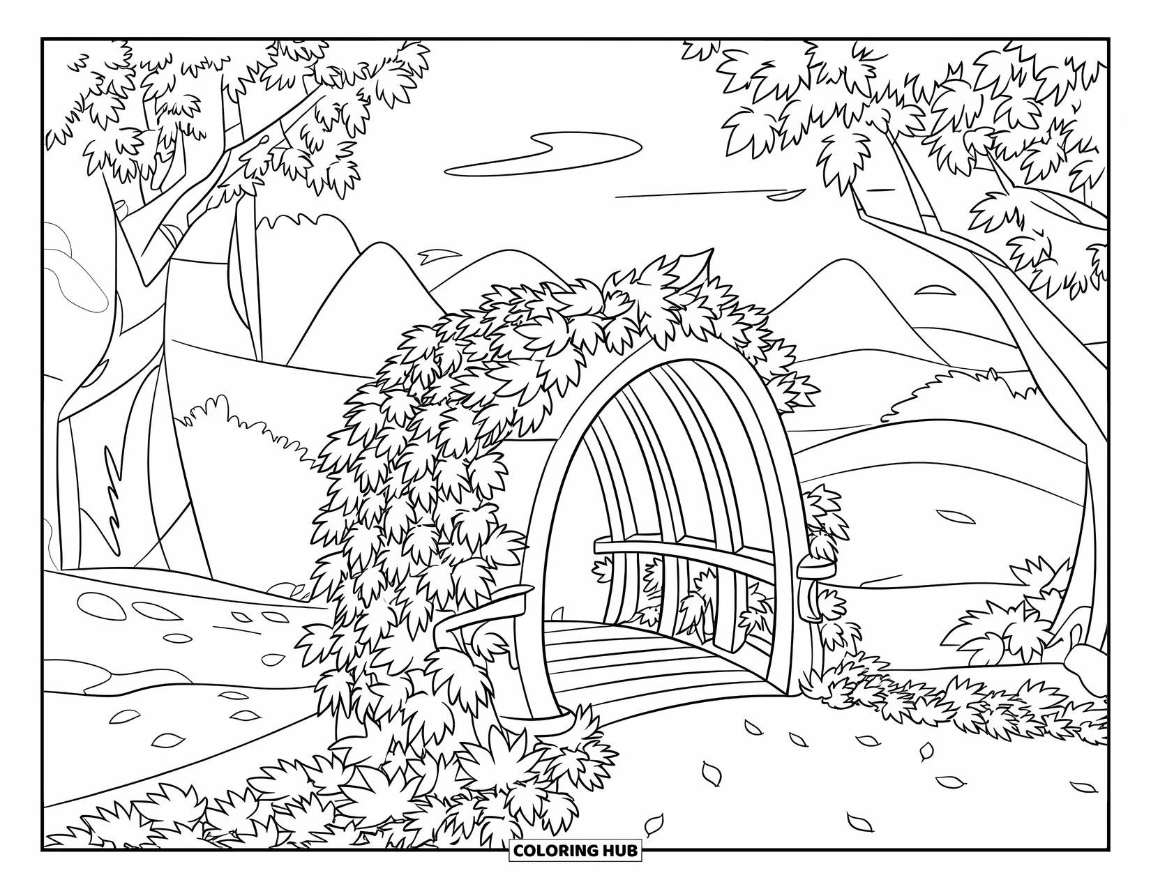 80+ Autumn Leaves Coloring Pages for Kids & Adults (Free)