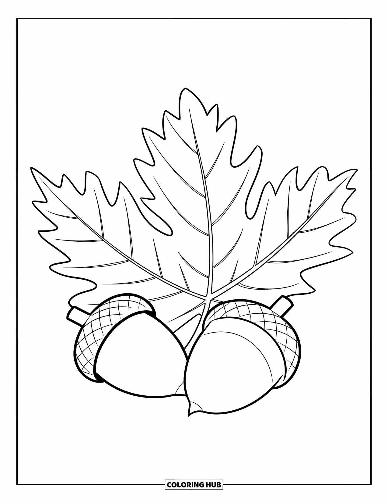 80+ Autumn Leaves Coloring Pages for Kids & Adults (Free)