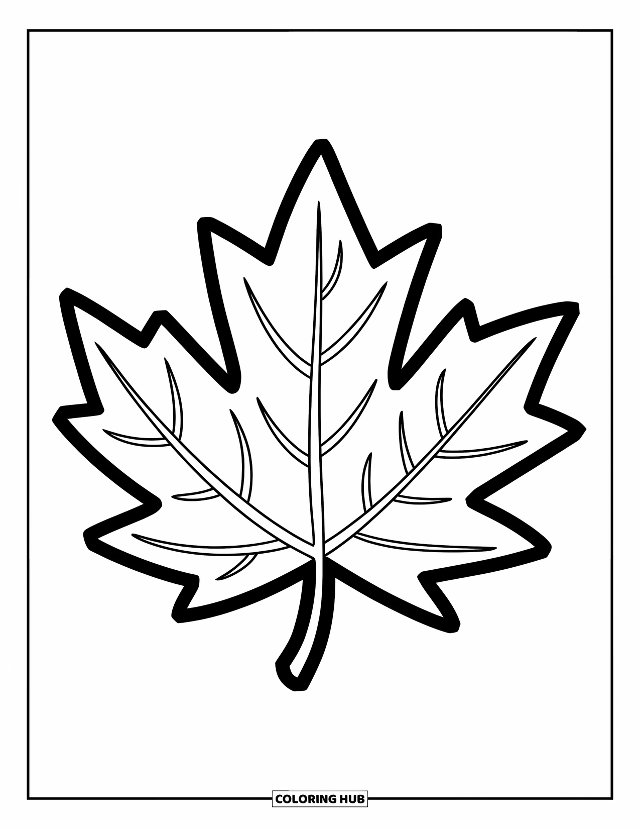 80+ Autumn Leaves Coloring Pages for Kids & Adults (Free Printable PDFs)