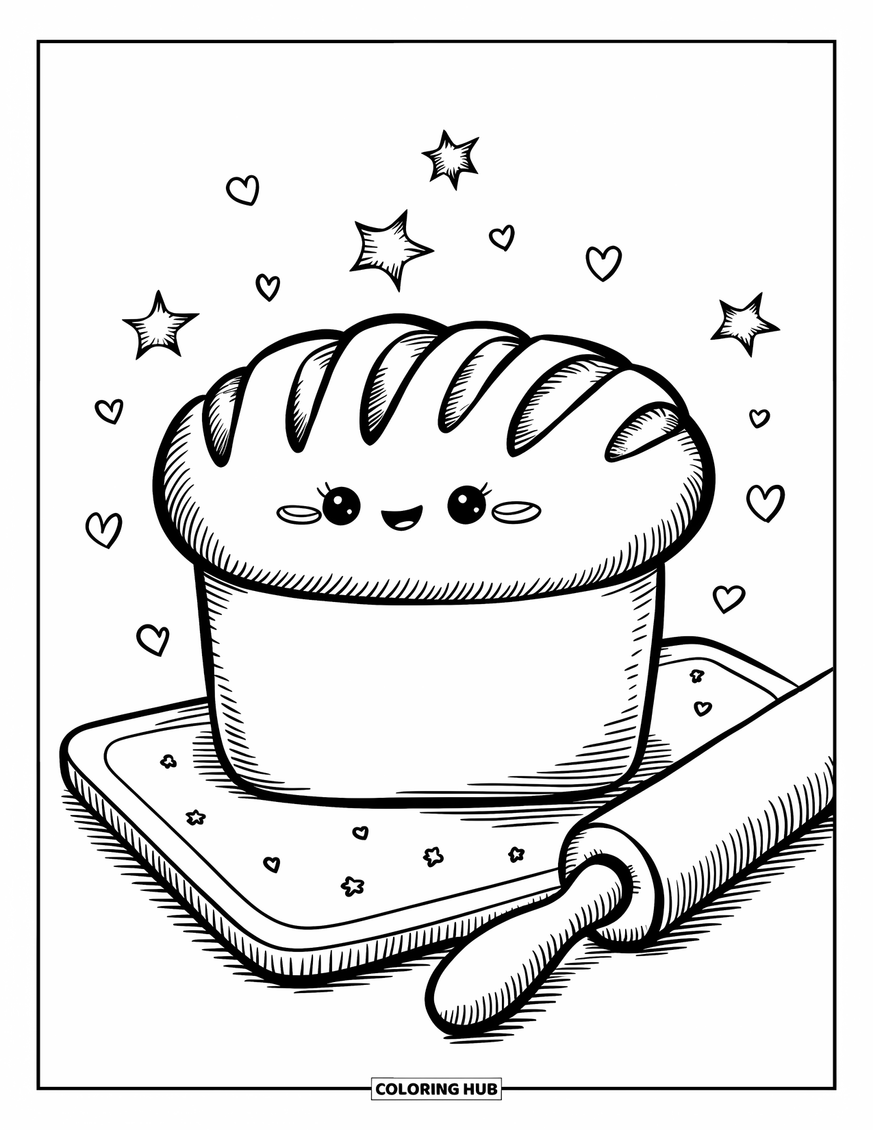 105+ Baking Coloring Pages for Kids & Adults (Free Printable PDFs)
