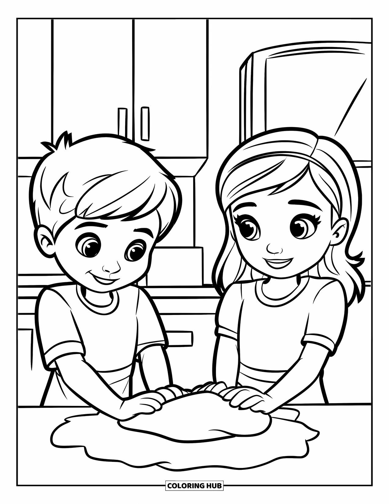 105+ Baking Coloring Pages for Kids & Adults (Free Printable PDFs)