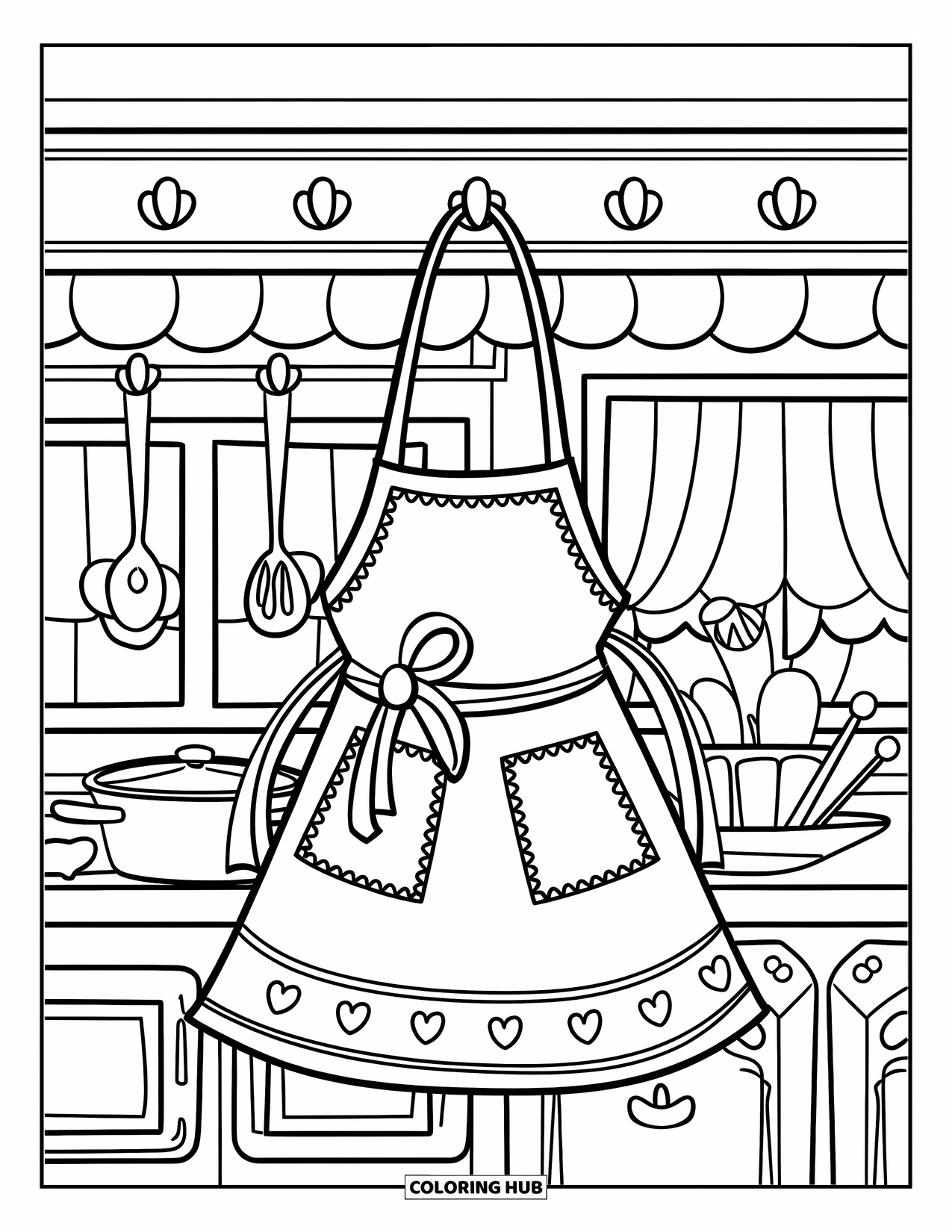 105+ Baking Coloring Pages for Kids & Adults (Free Printable PDFs)
