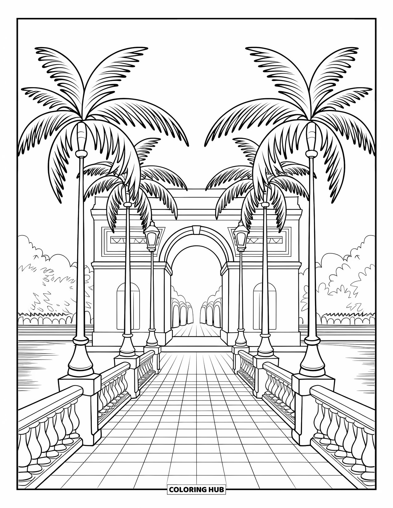 70+ Barcelona Coloring Pages for Kids & Adults (Free)