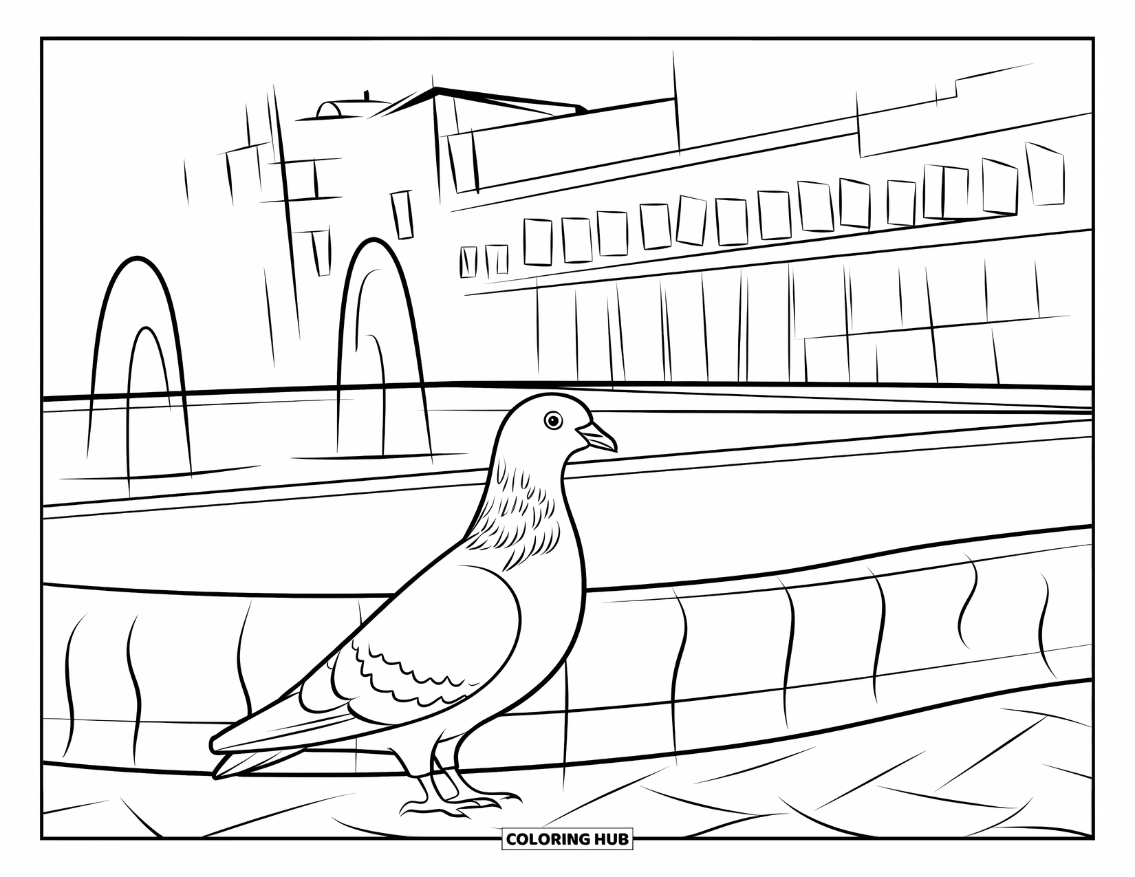 70+ Barcelona Coloring Pages for Kids & Adults (Free)
