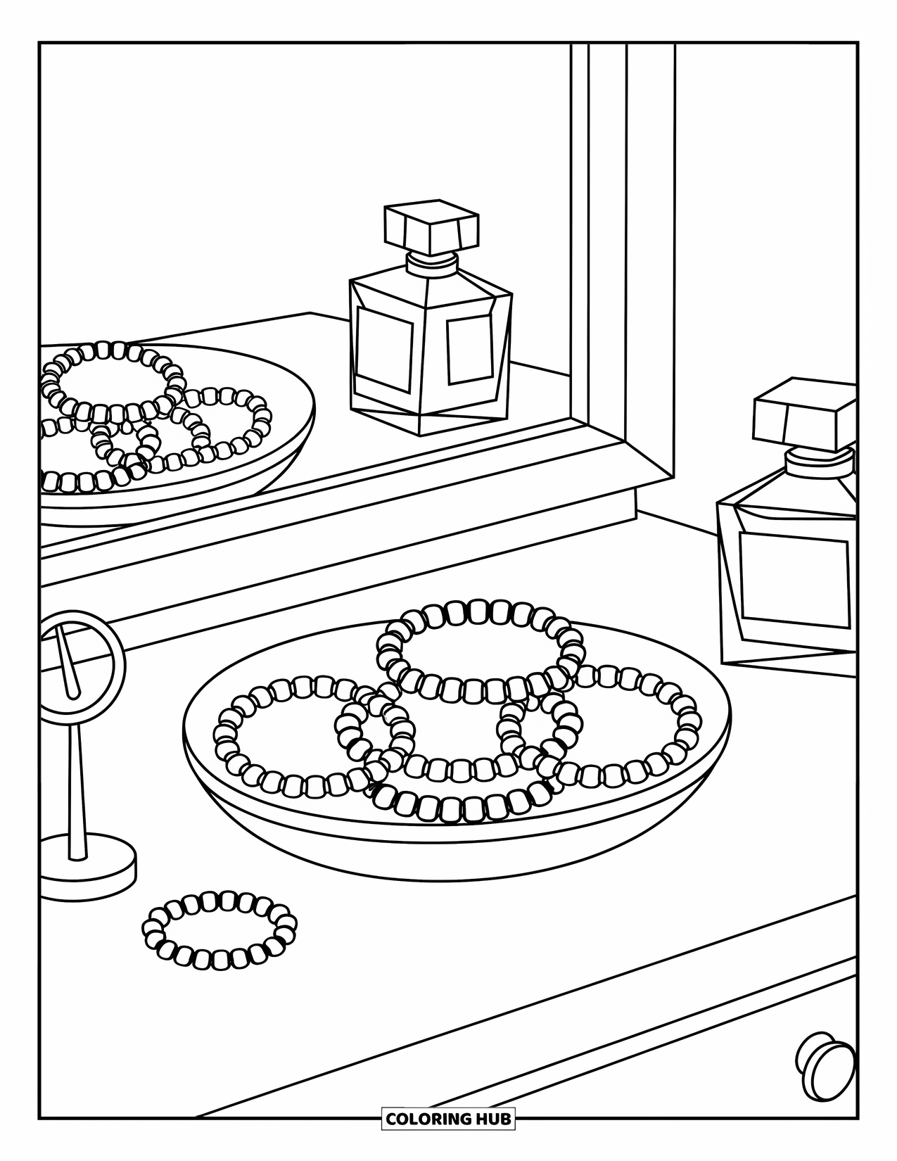 45+ Bracelet Coloring Pages for Kids & Adults (Free Printable PDFs)