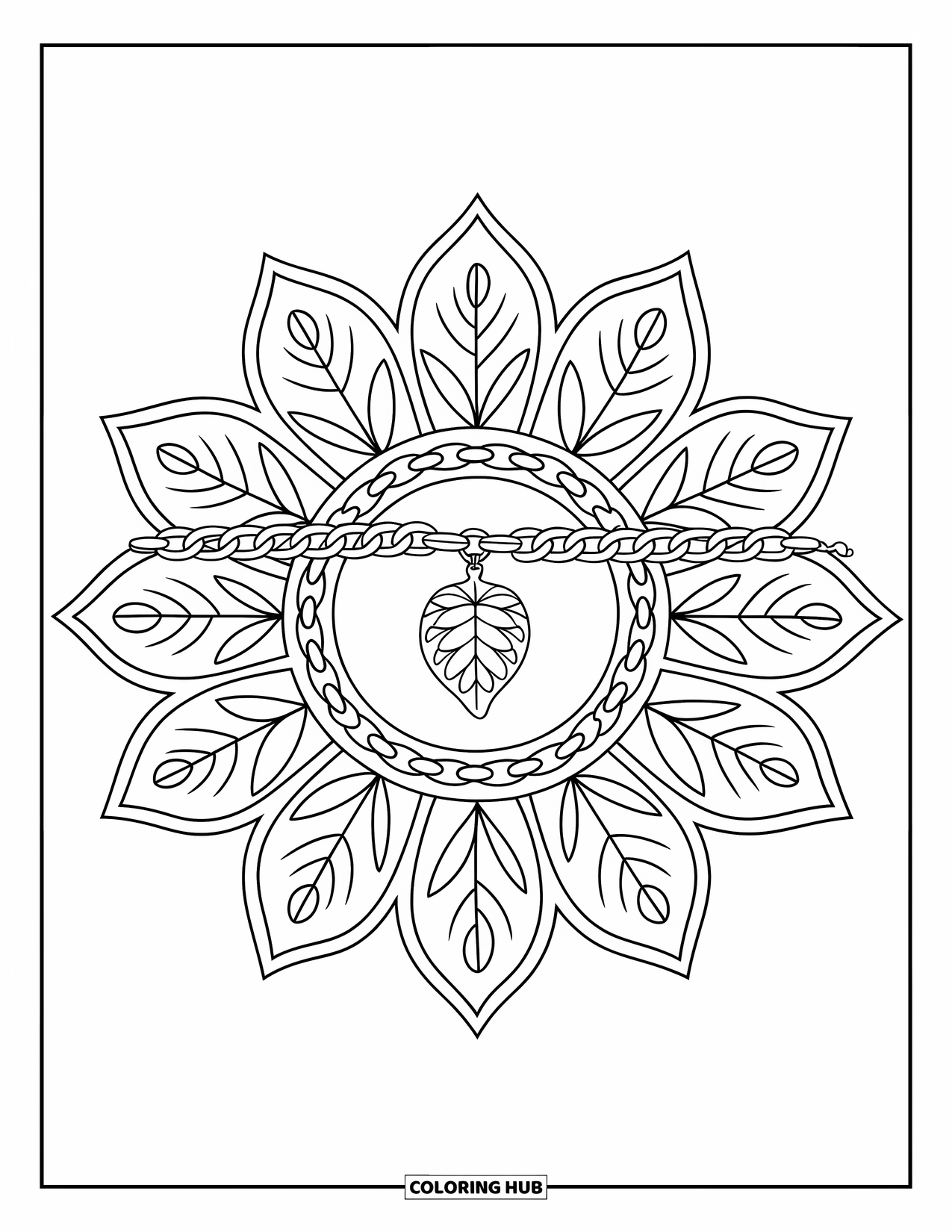 45+ Bracelet Coloring Pages for Kids & Adults (Free Printable PDFs)