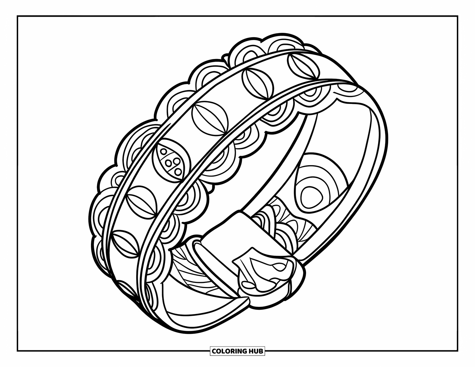 45+ Bracelet Coloring Pages for Kids & Adults (Free Printable PDFs)