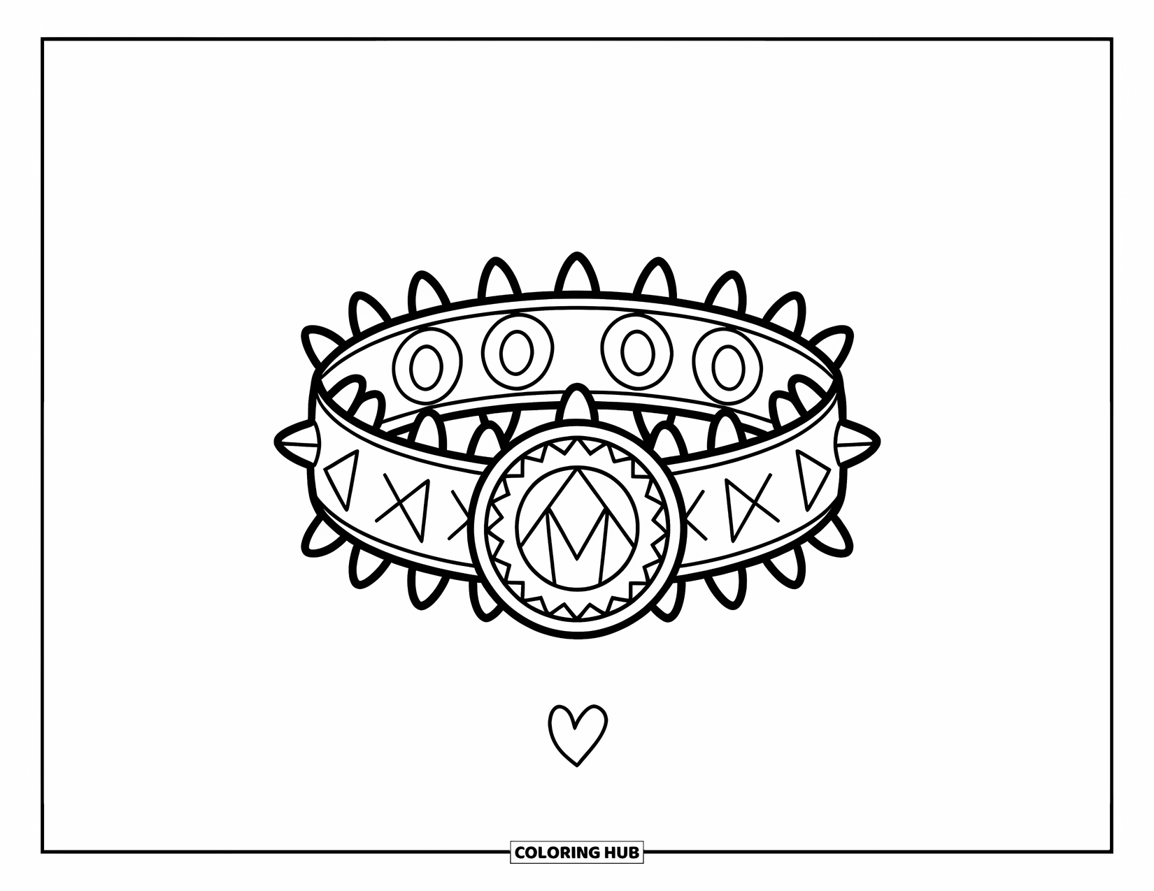 45+ Bracelet Coloring Pages for Kids & Adults (Free Printable PDFs)