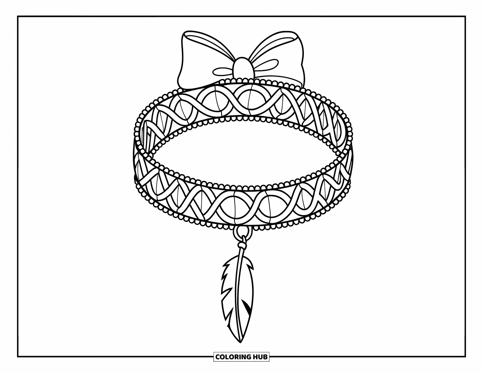 45+ Bracelet Coloring Pages for Kids & Adults (Free Printable PDFs)