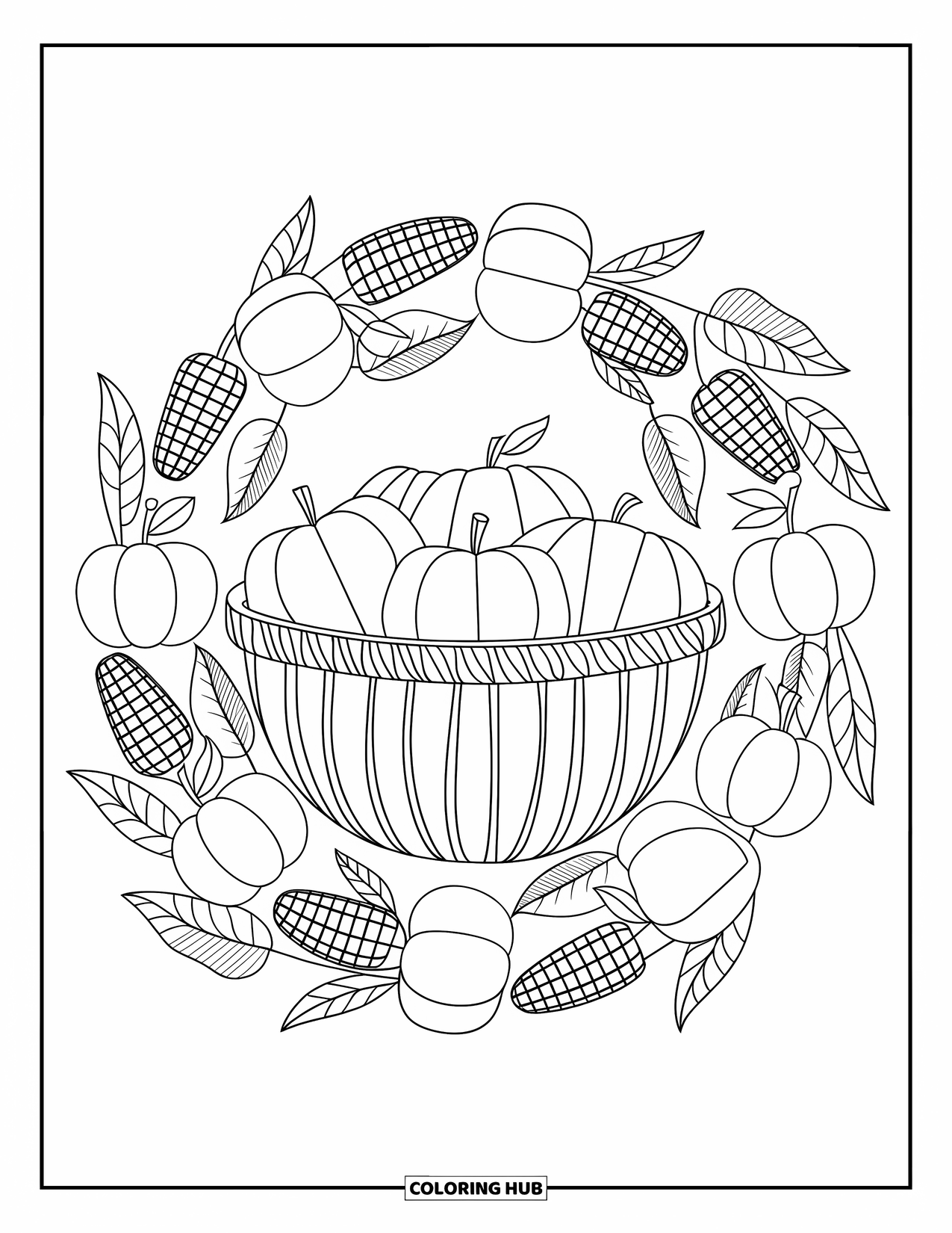 120+ Fall Mandala Coloring Pages for Kids & Adults (Free Printable PDFs)