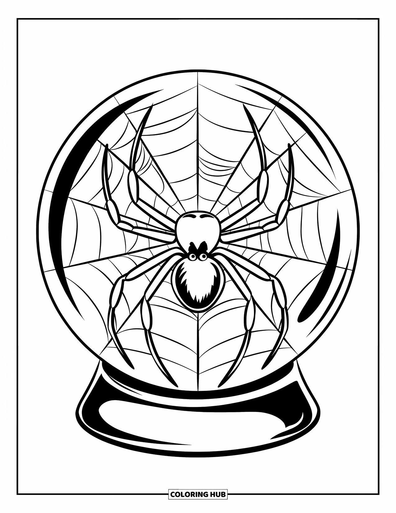 80+ Halloween Spider Coloring Pages for Kids & Adults (Free Printable PDFs)