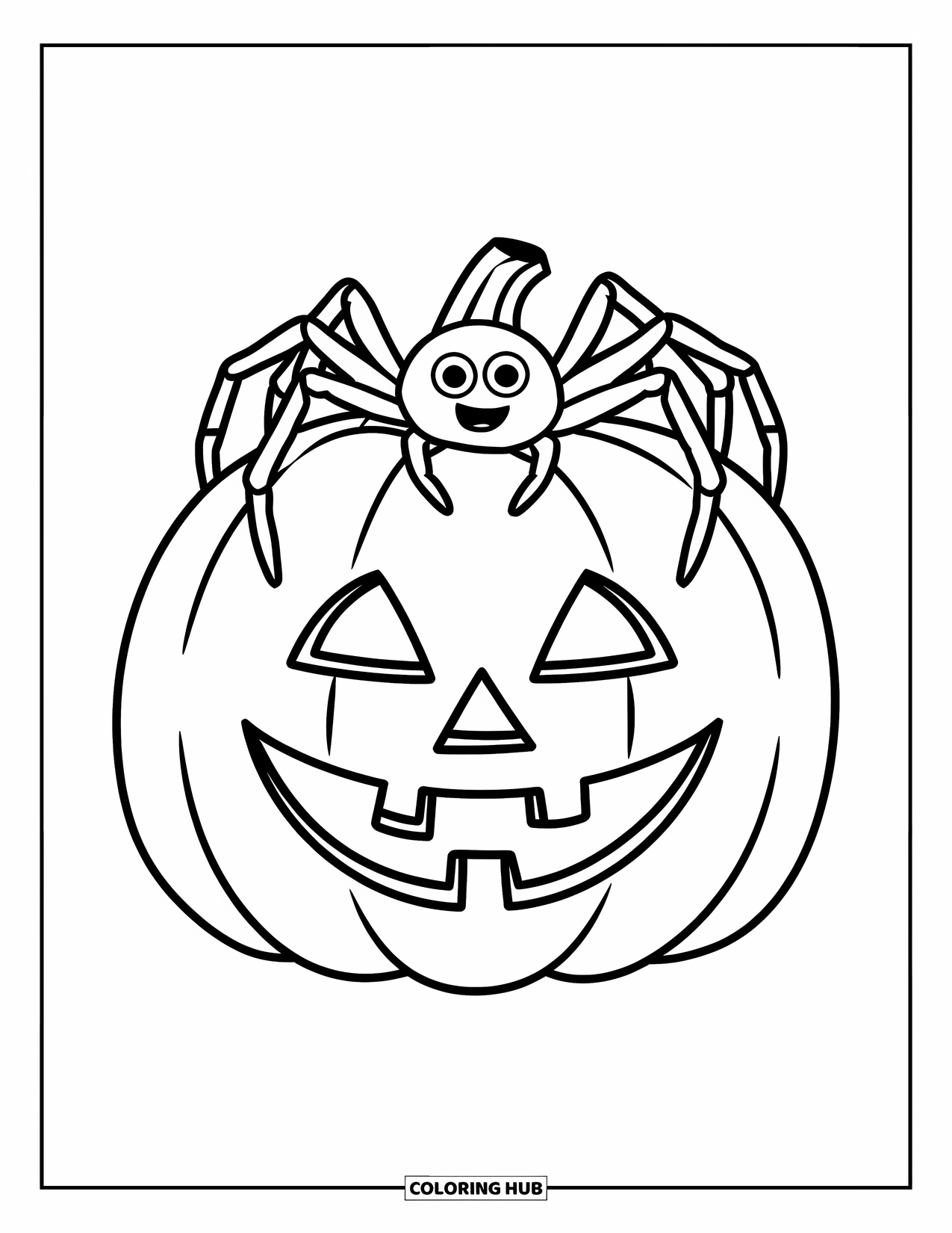 80+ Halloween Spider Coloring Pages for Kids & Adults (Free Printable PDFs)