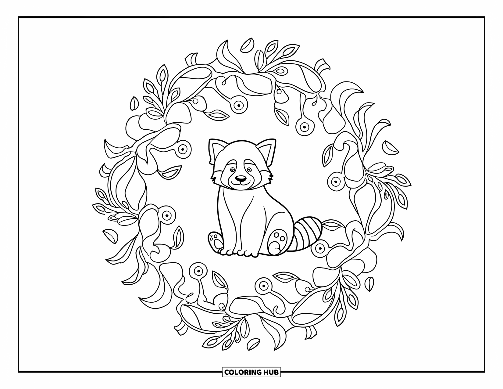 75+ Red Panda Coloring Pages for Kids & Adults (Free)